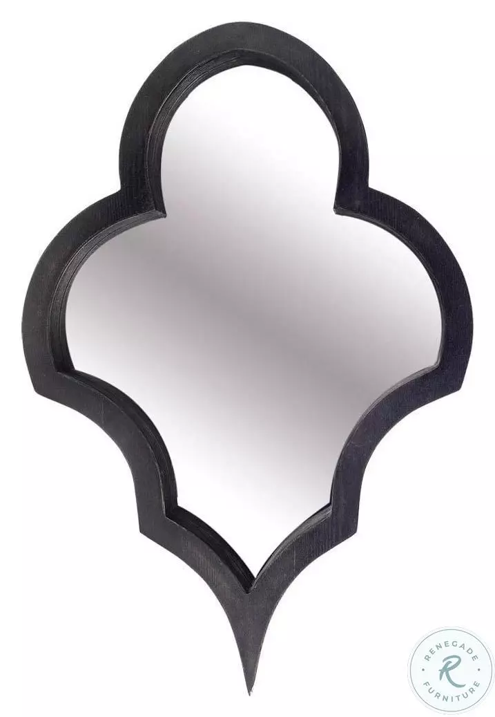 Geneva Black Wood Mirror From Mercana Furniture and Decor | Home ...