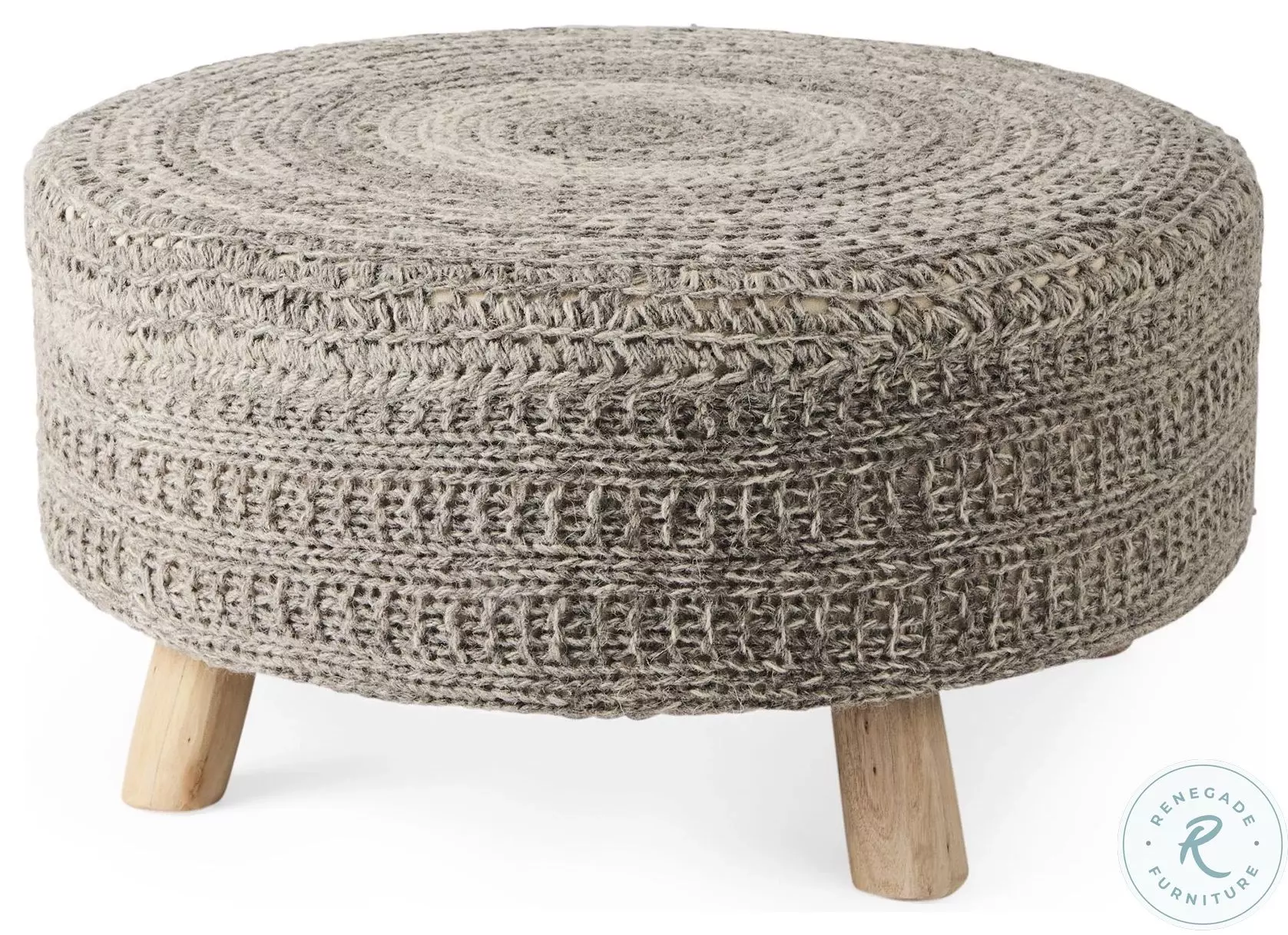 Bina Dark Gray Stool From Mercana Furniture and Decor | Coleman Furniture