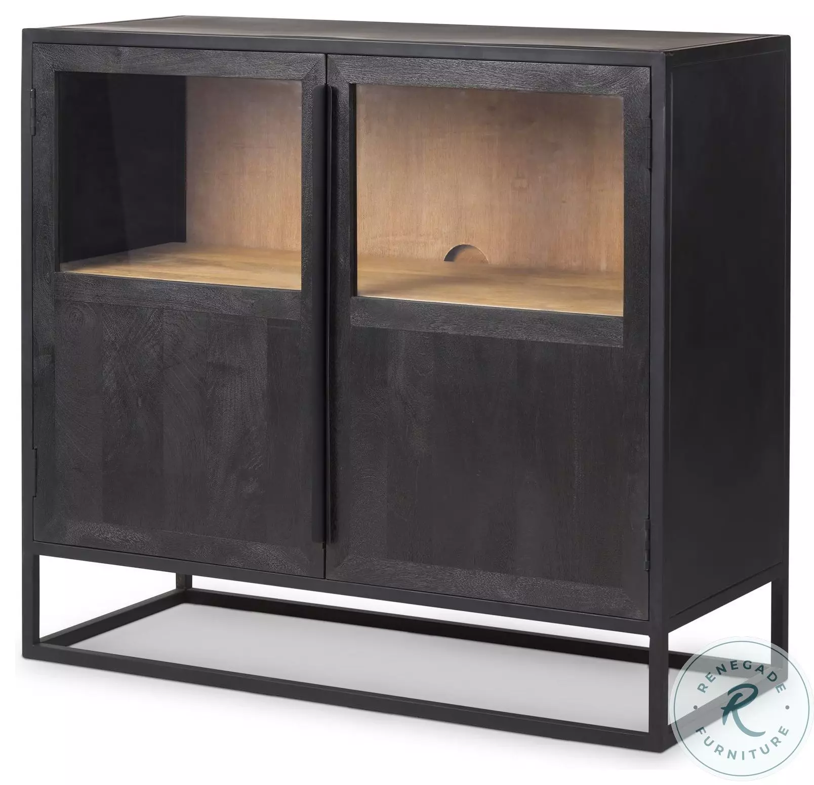 Sloan Black Door Accent Cabinet From Mercana Furniture and Decor ...