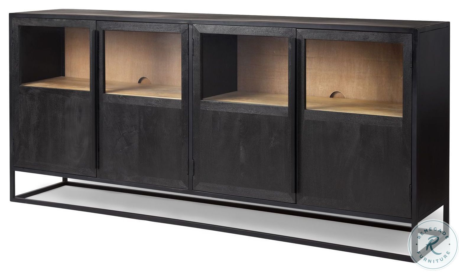 Sloan Black Door Sideboard From Mercana Furniture and Decor | Coleman ...