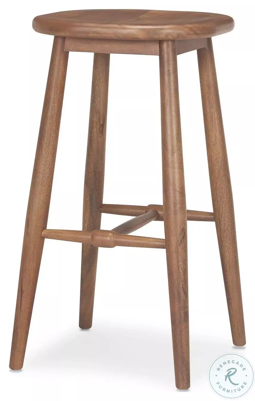 Ernest Medium Brown Bar Stool From Mercana Furniture and Decor | Coleman Furniture