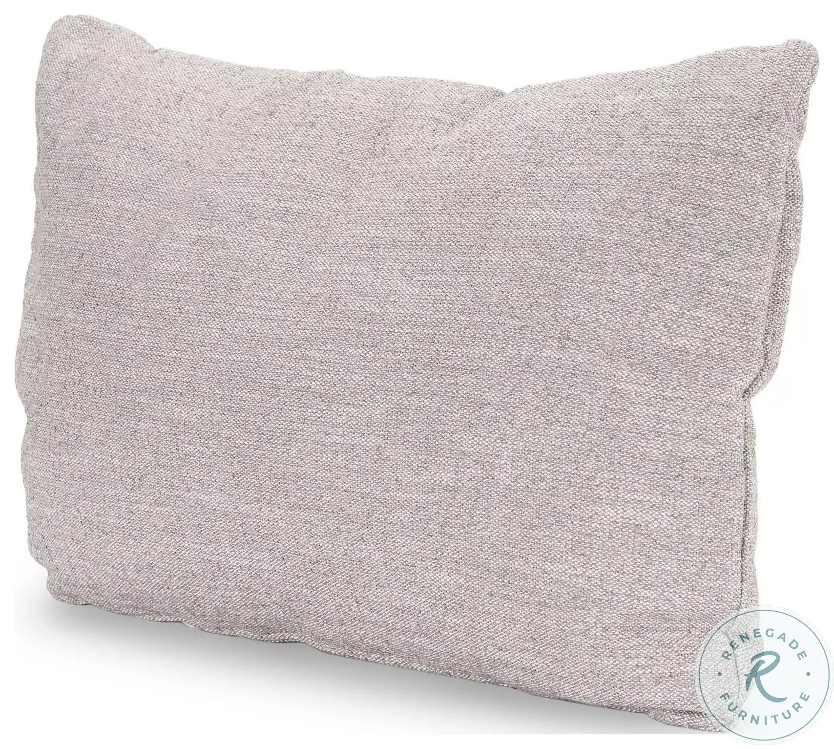 Halston Light Gray Performance Fabric Pillow Arm From Mercana Furniture ...