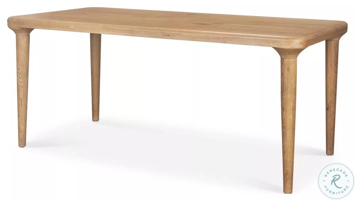 Suvan Light Brown 72" Rectangular Dining Table From Mercana Furniture and Decor | Coleman Furniture