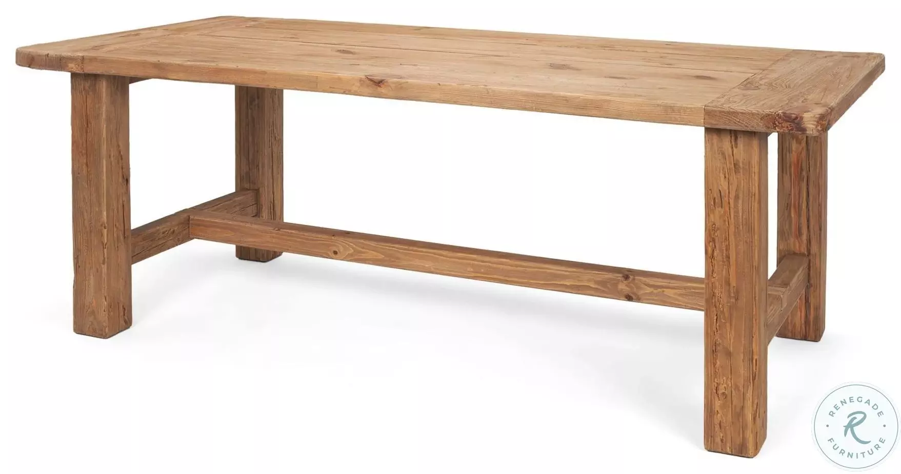 Stetson Natural Brown 84" Rectangular Dining Table From Mercana Furniture and Decor | Coleman ...