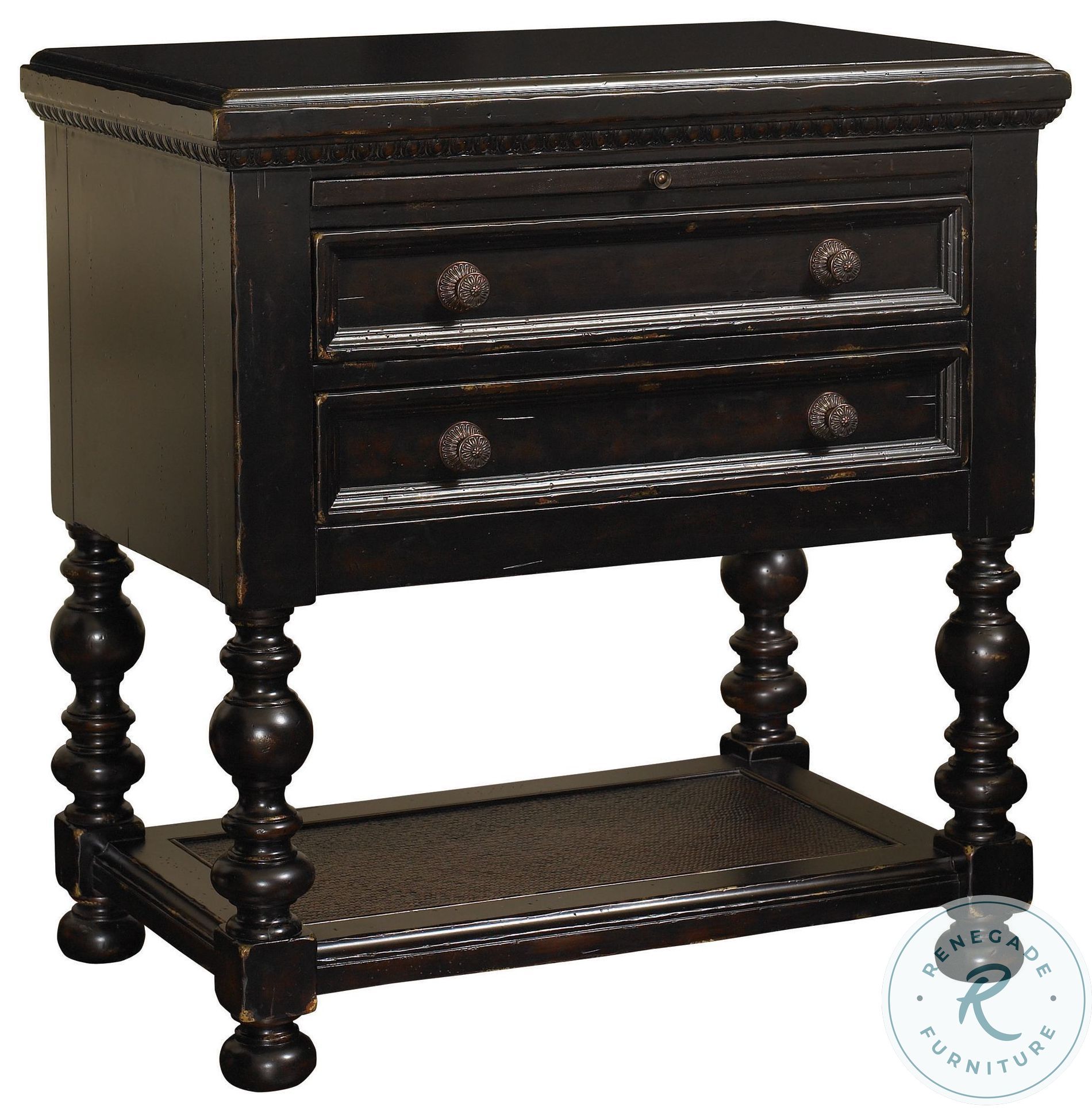 Kingstown Rich Tamarind Phillips Nightstand from Tommy Bahama | Coleman ...