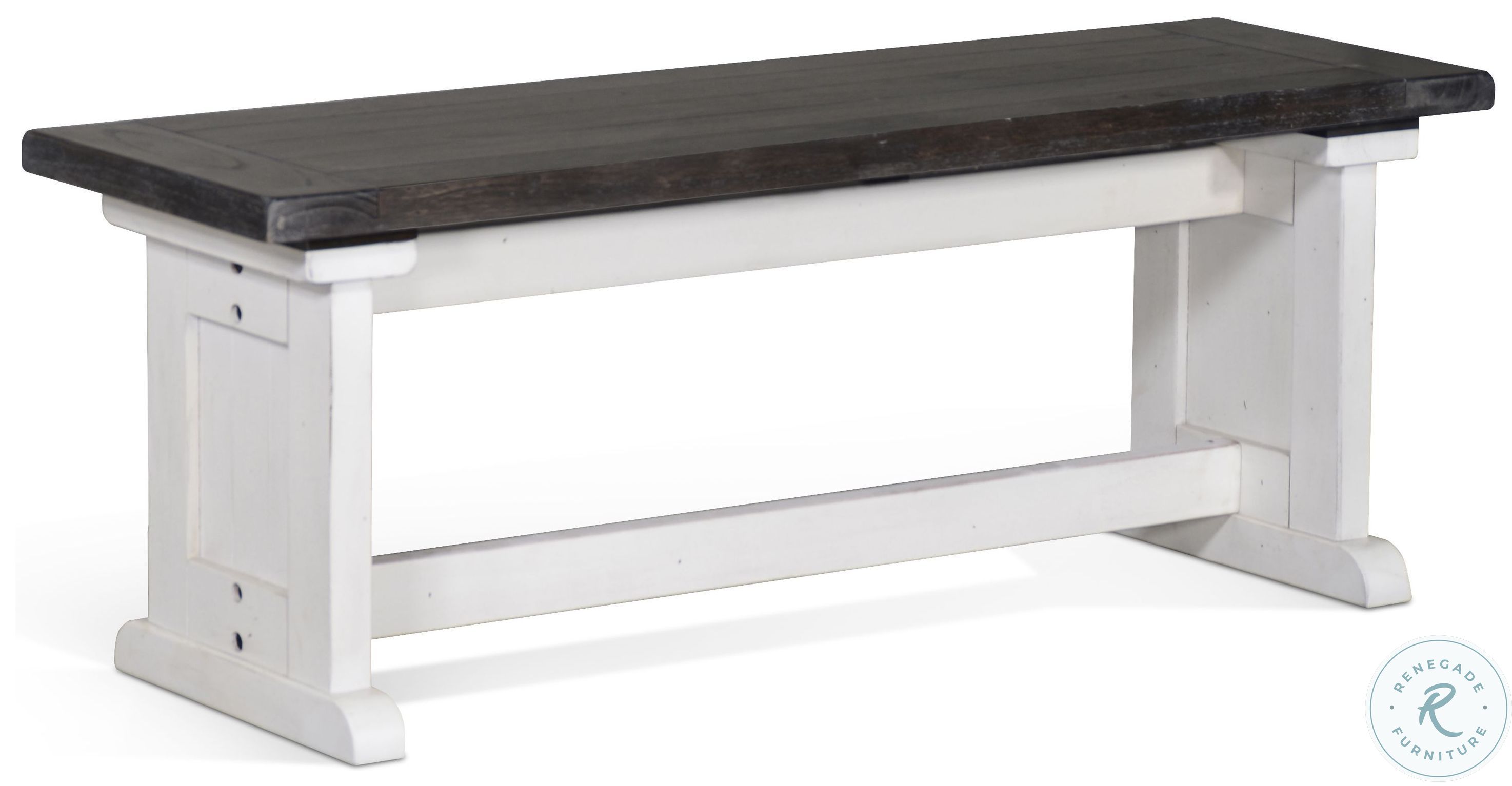 Autumn Echo European Cottage 48" Dining Bench from Luna Grove | Coleman ...