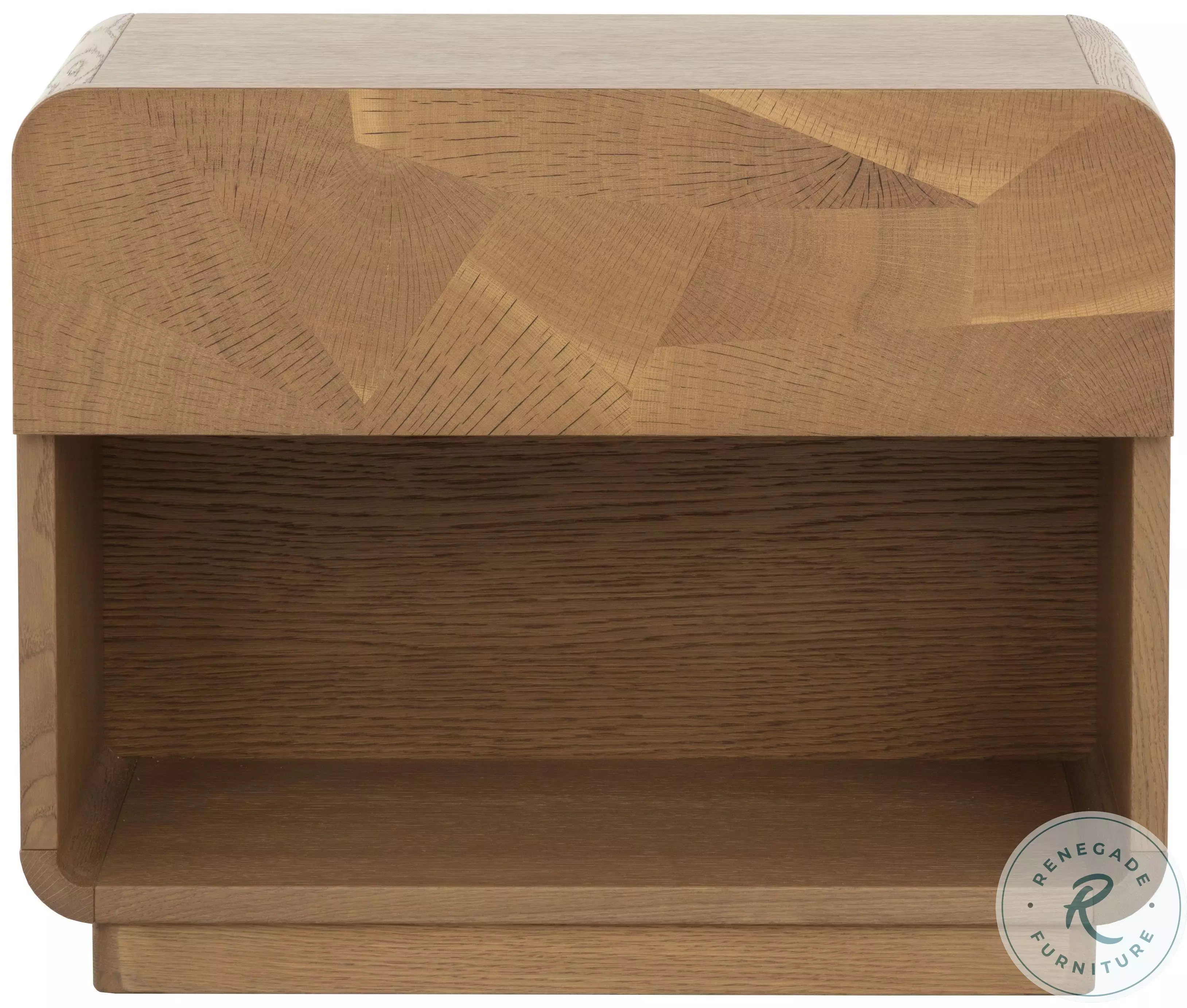 Faymere Warm Brown Nightstand From Artisan's Nook | Coleman Furniture