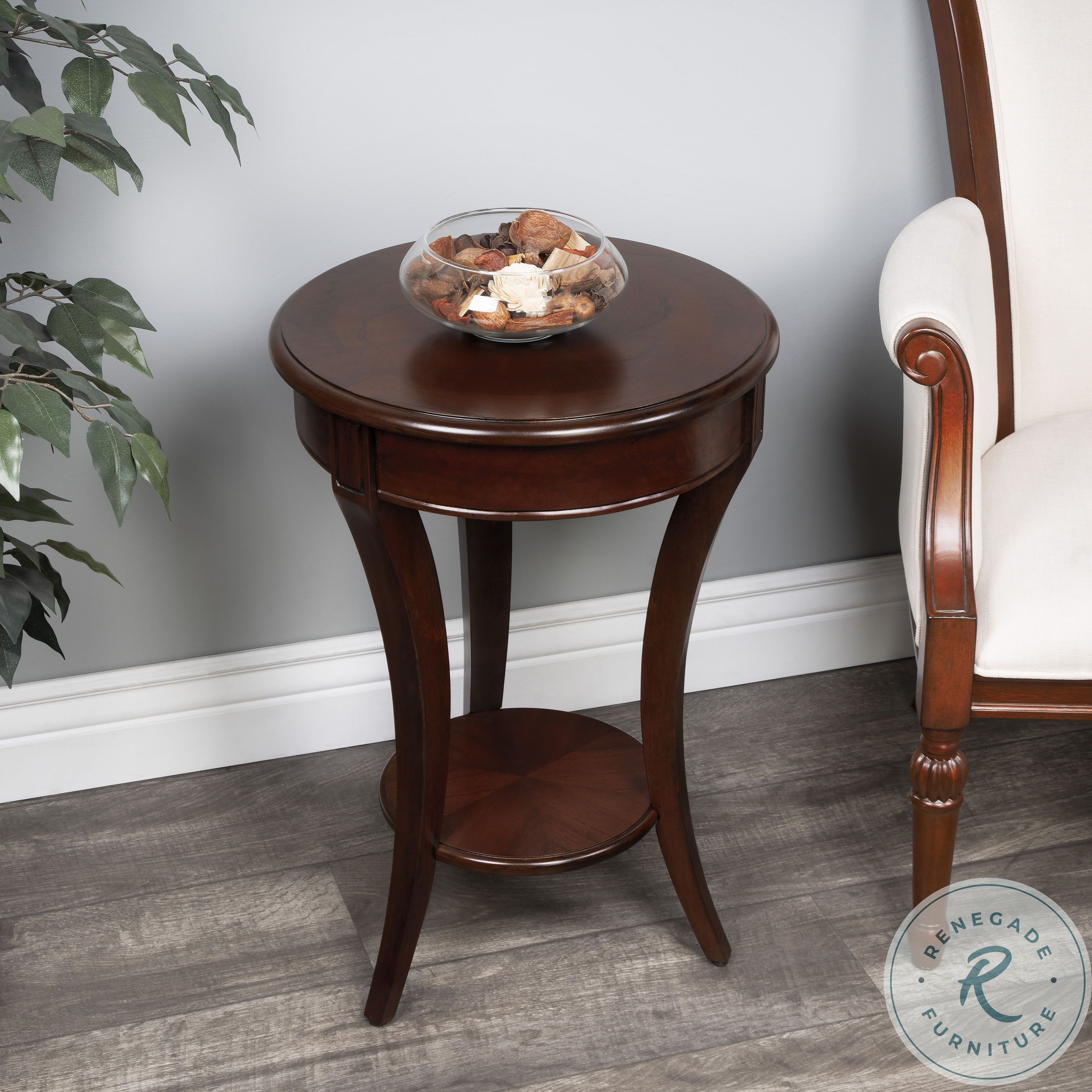 Holden Cherry Accent Table from Butler | Coleman Furniture