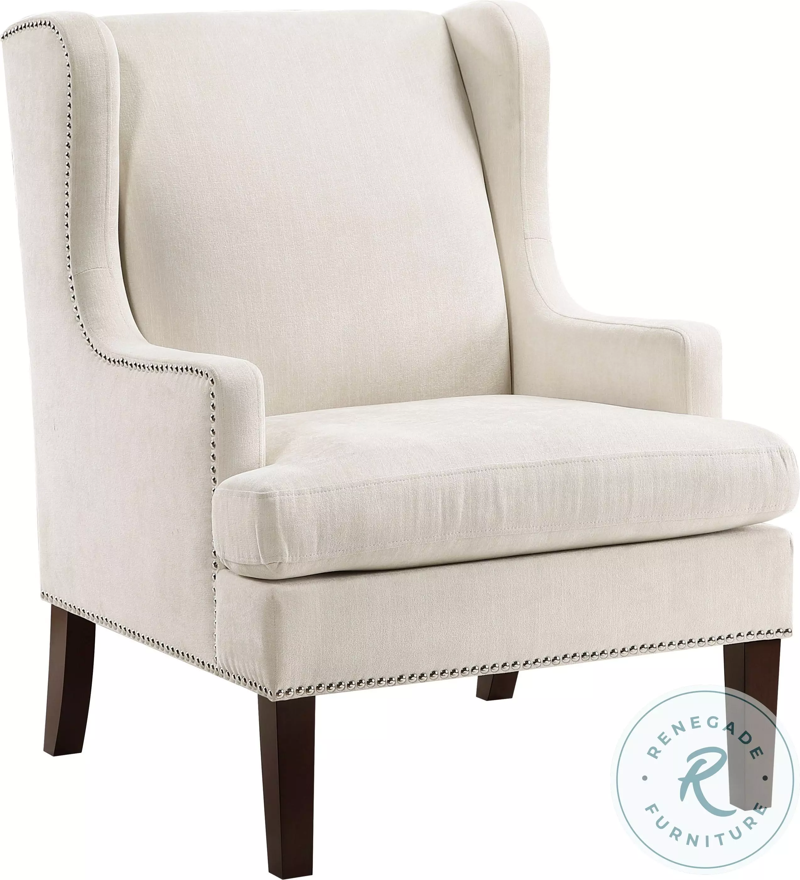 Belmont Beige Accent Chair From Homelegance | Coleman Furniture