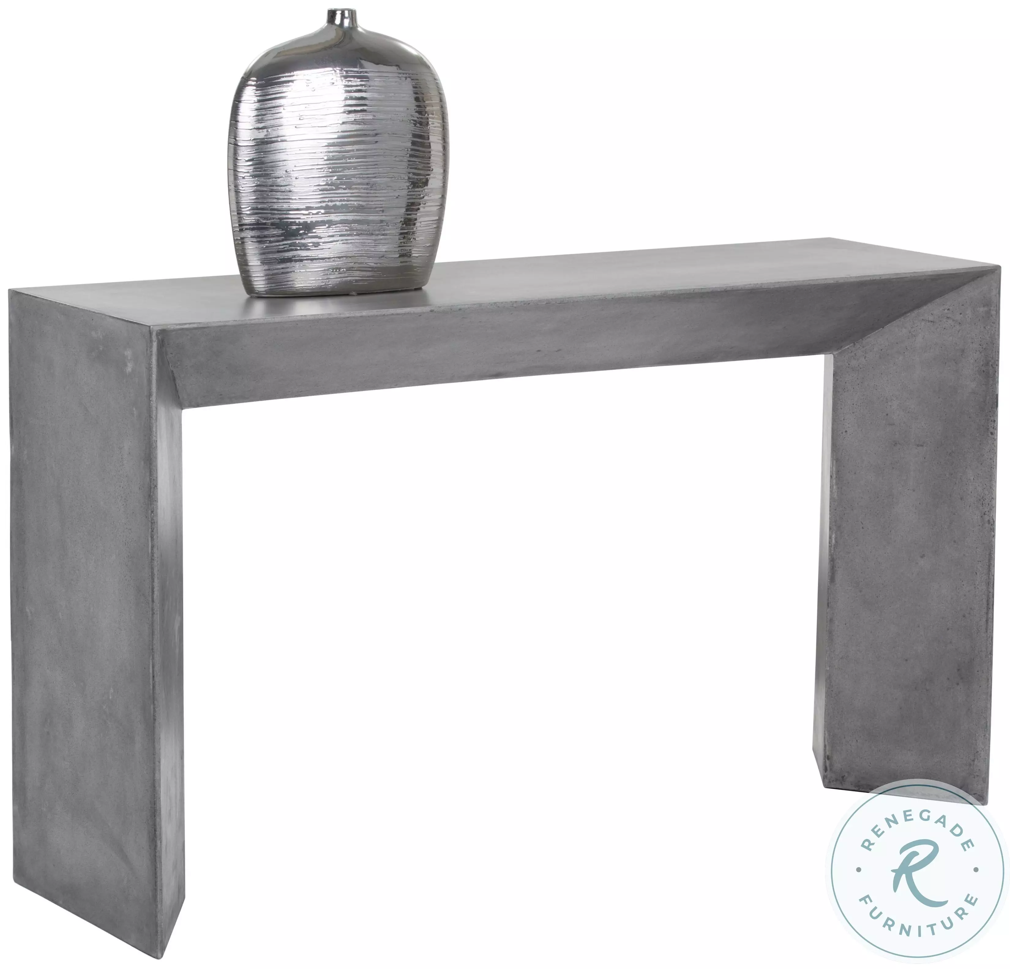 Wanderer Gray Console Table From Artisan's Nook | Coleman Furniture