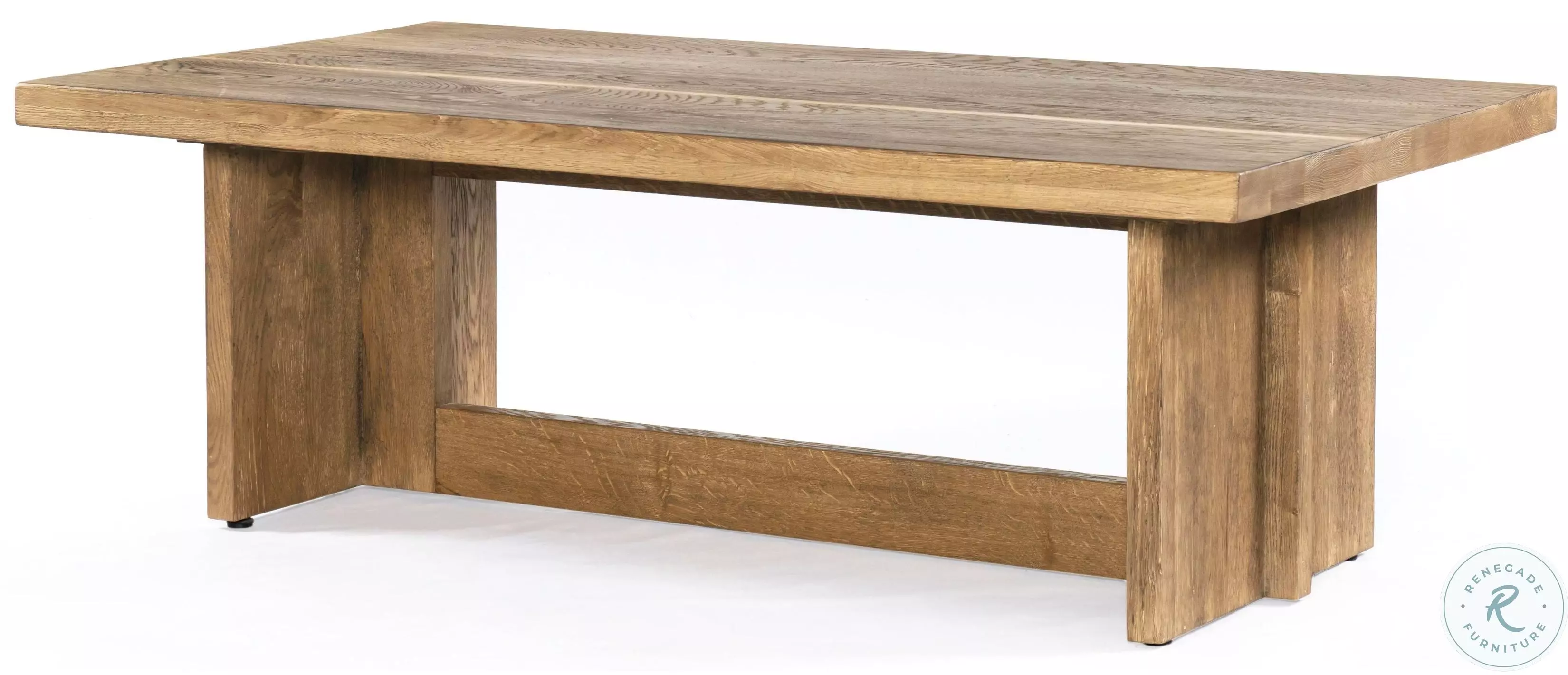 Erie Dark Smoked Oak Coffee Table from Four Hands | Coleman Furniture