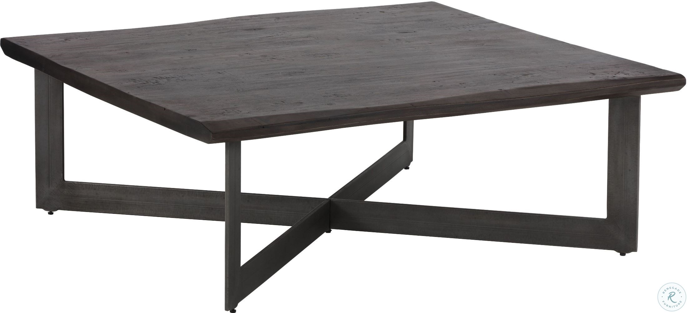 Marley Brown Square Coffee Table from Sunpan | Coleman Furniture