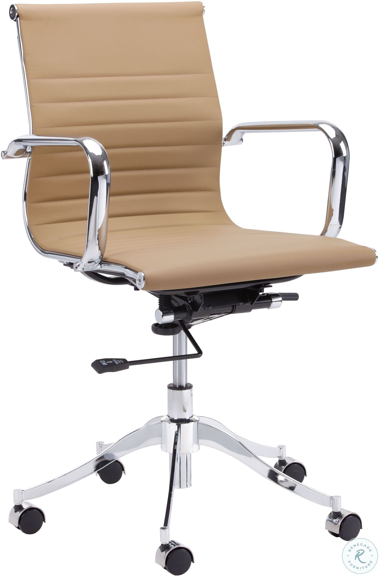 Urban Unity Tyler Tan Full Back Office Chair from Sunpan | Coleman ...