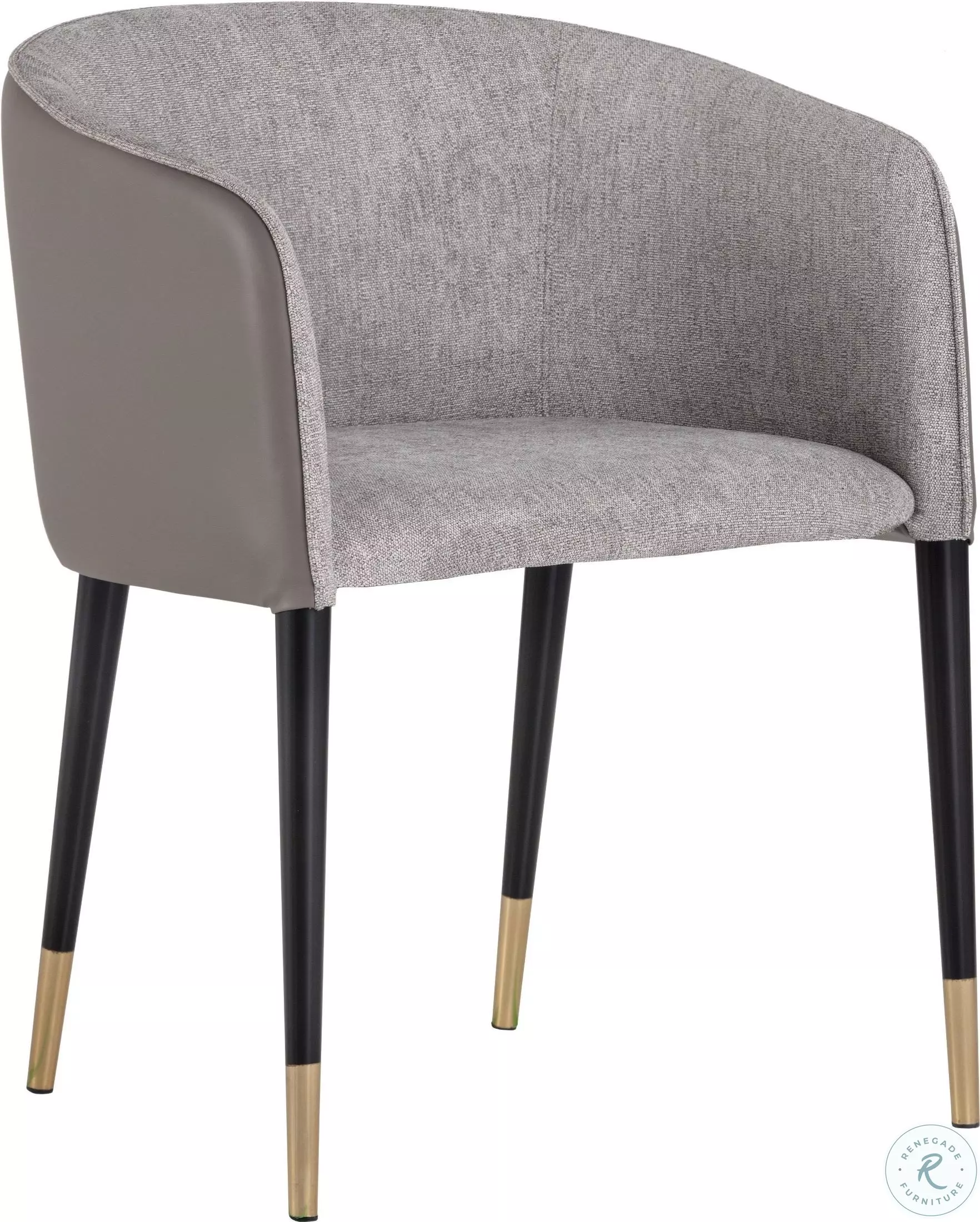 Hampton Grey Dining Arm Chair From Artisan's Nook | Coleman Furniture