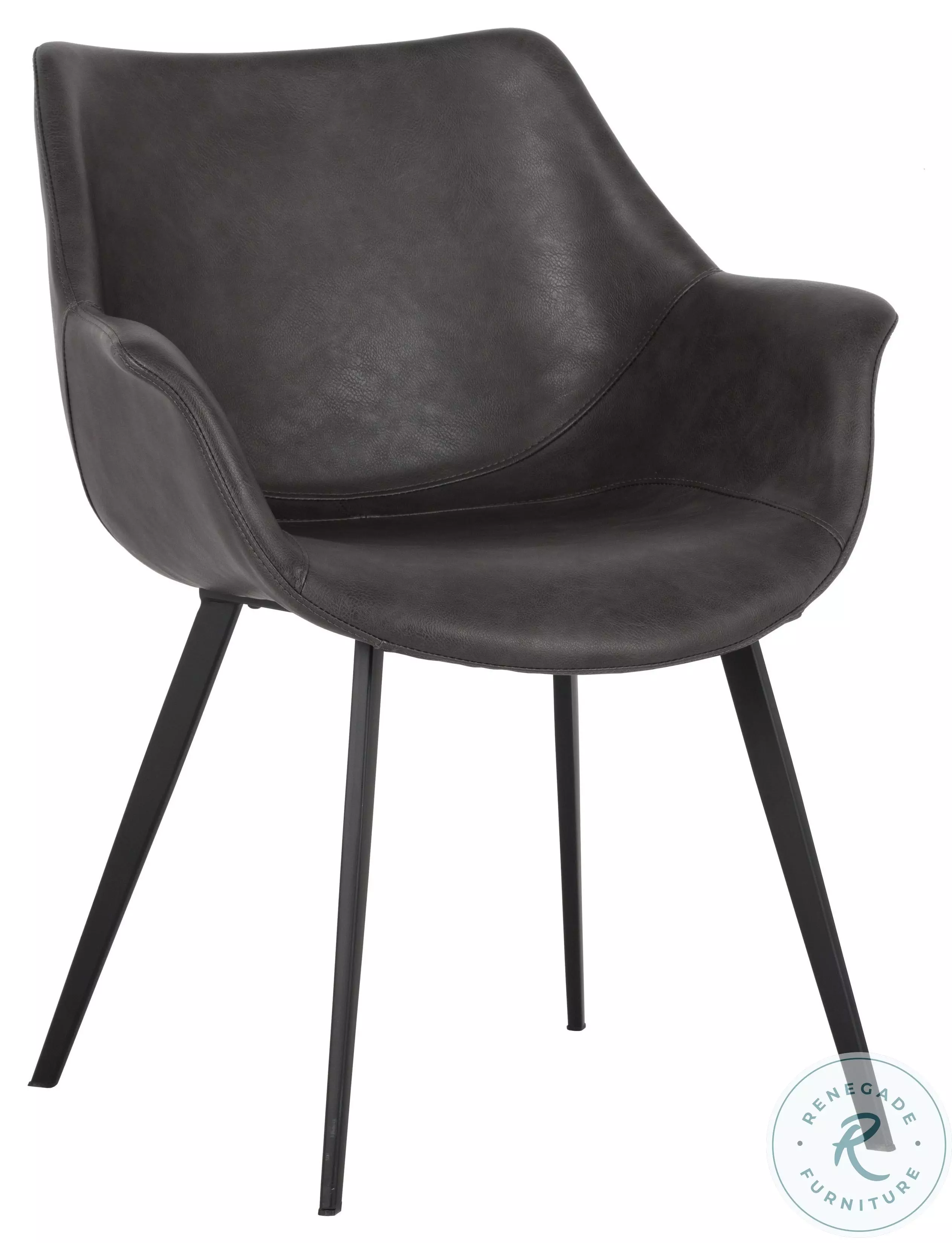 Camden Town Grey Dining Arm Chair From Artisan's Nook | Coleman Furniture