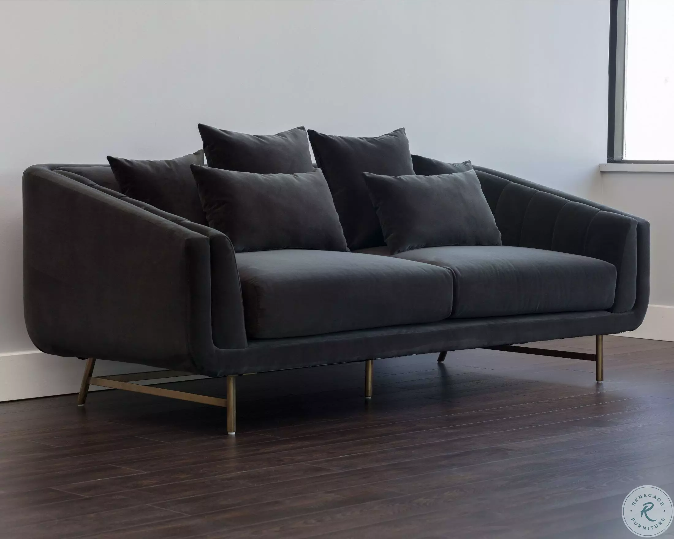 Havenwood Shadow Grey Veera Sofa From Artisan's Nook | Coleman Furniture