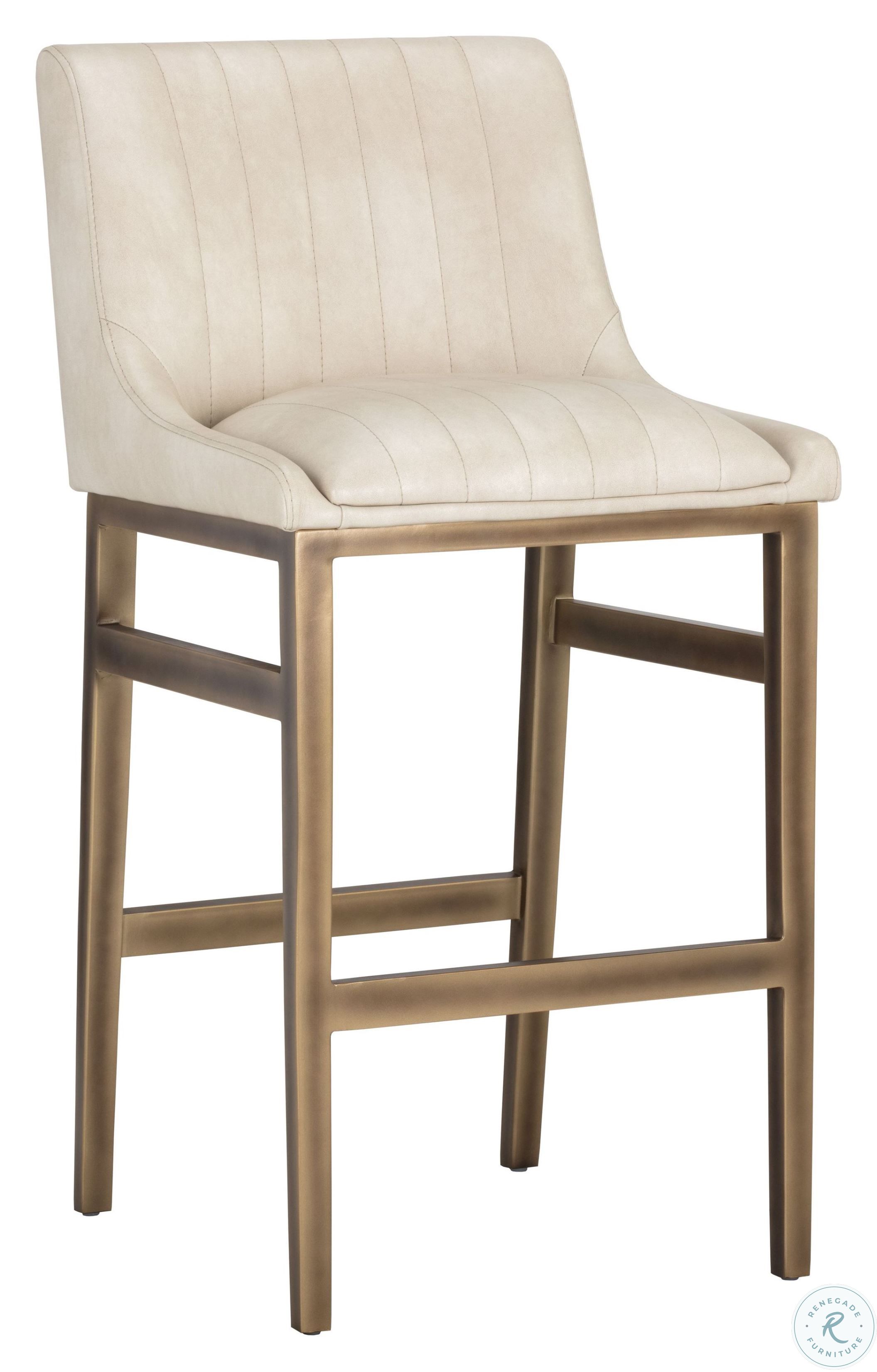 Ellsworth Bravo Cream Bar Stool From Artisan's Nook | Coleman Furniture