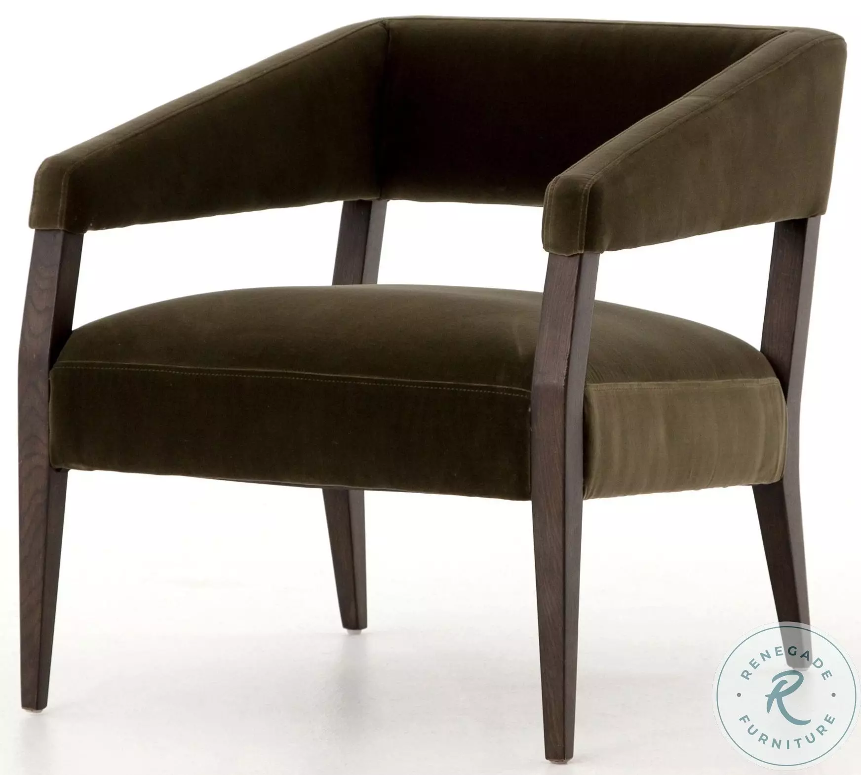 Gary Olive Green Club Chair from Four Hands | Coleman Furniture