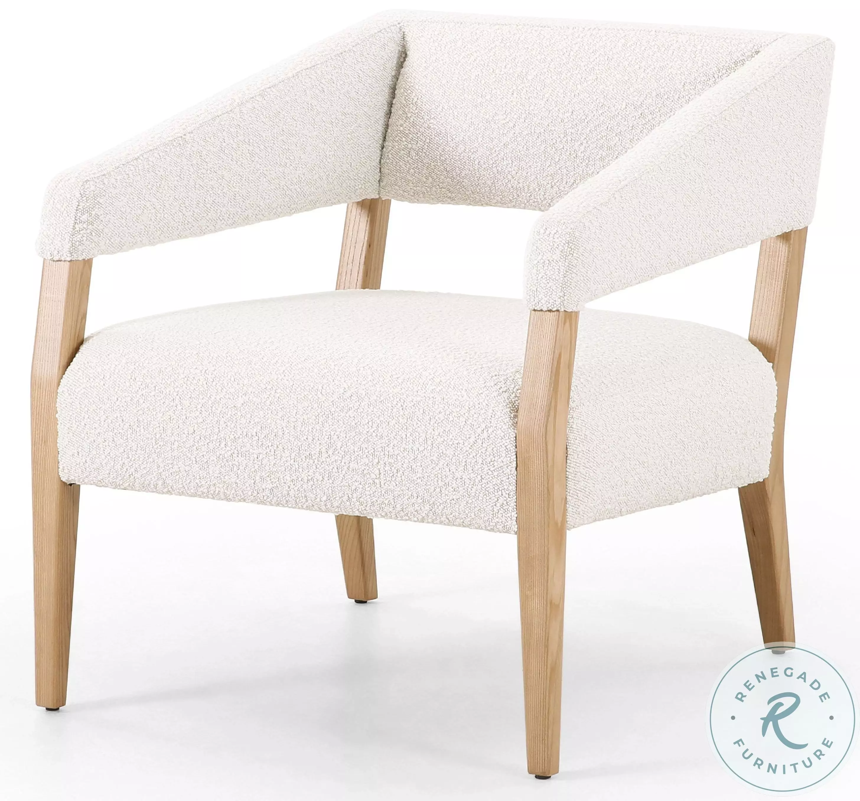 Gary Knoll Natural Club Chair from Four Hands | Coleman Furniture