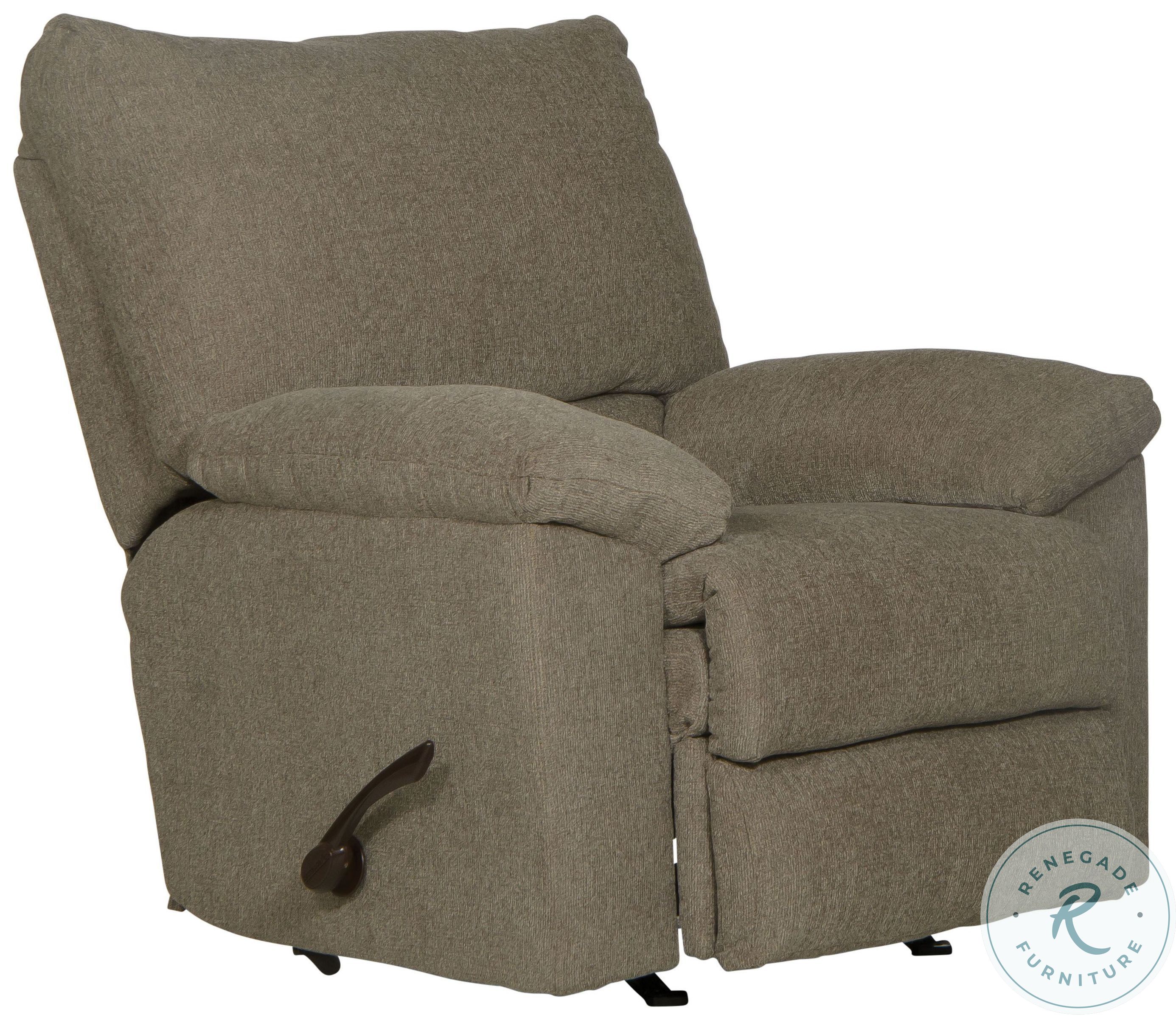 Tyler Pewter Rocker Recliner From Catnapper | Coleman Furniture