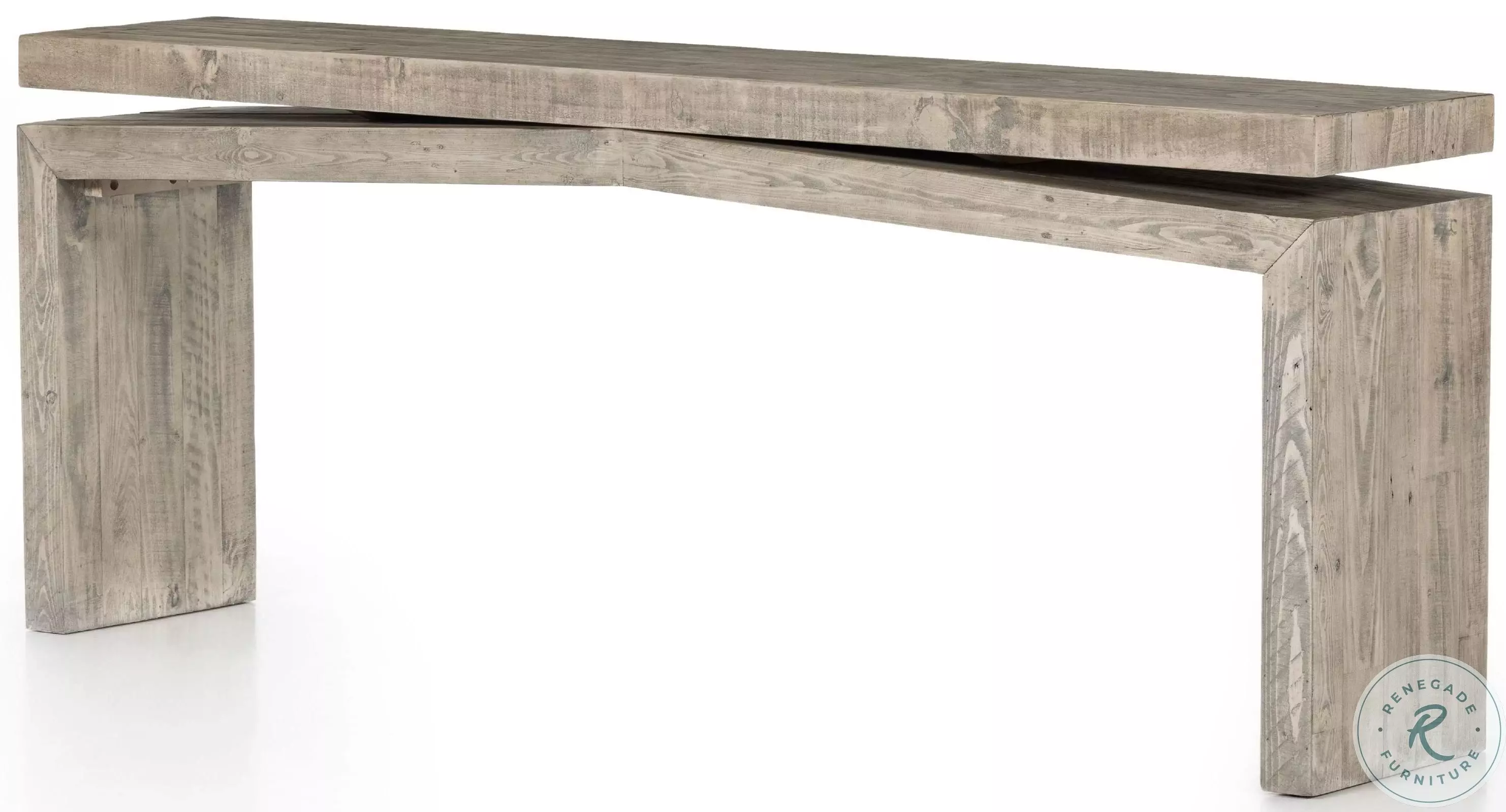 Matthes Weathered Wheat Console Table from Four Hands | Coleman Furniture