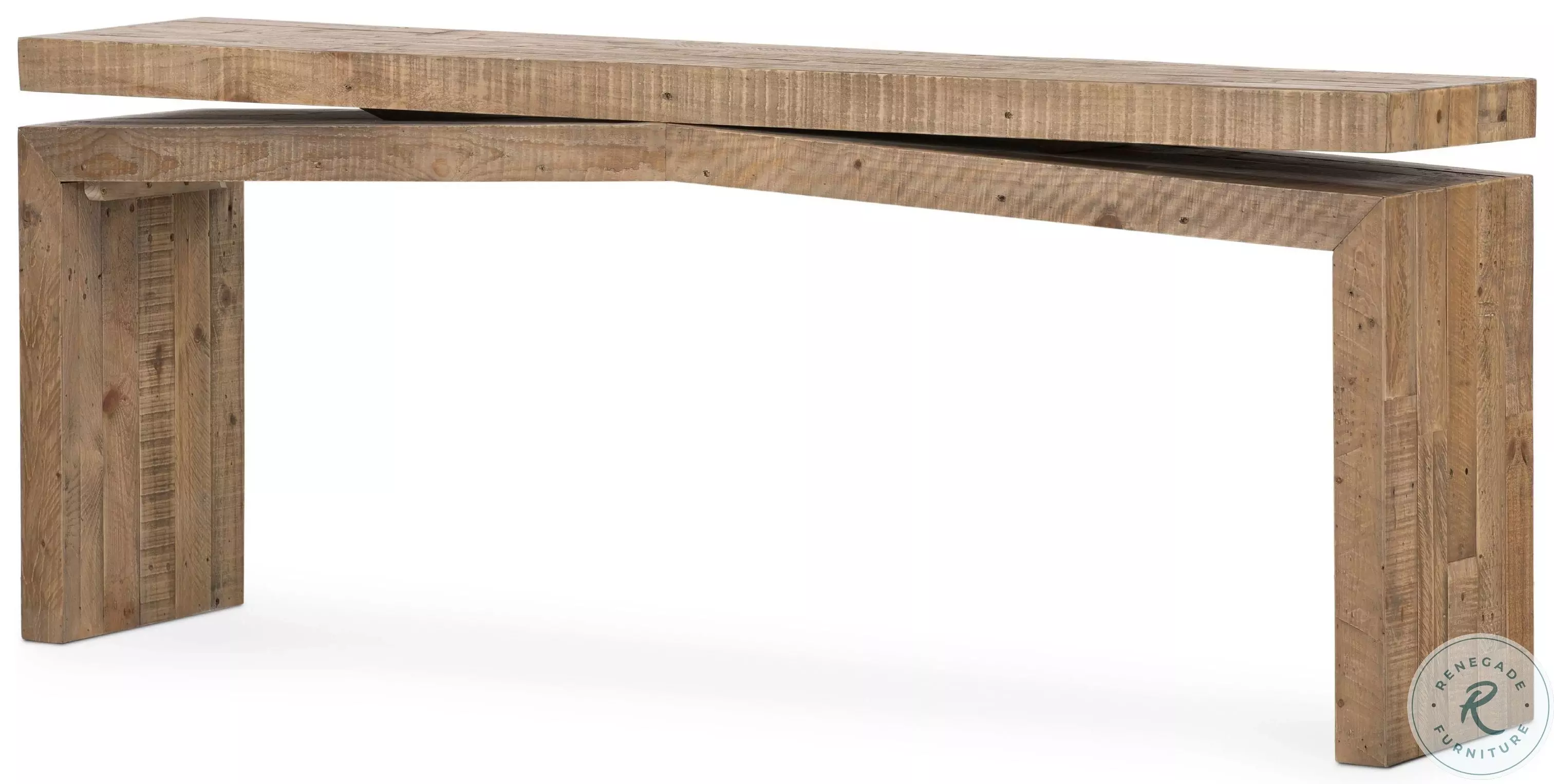 Matthes Sierra Rustic Nat Console Table from Four Hands | Coleman Furniture