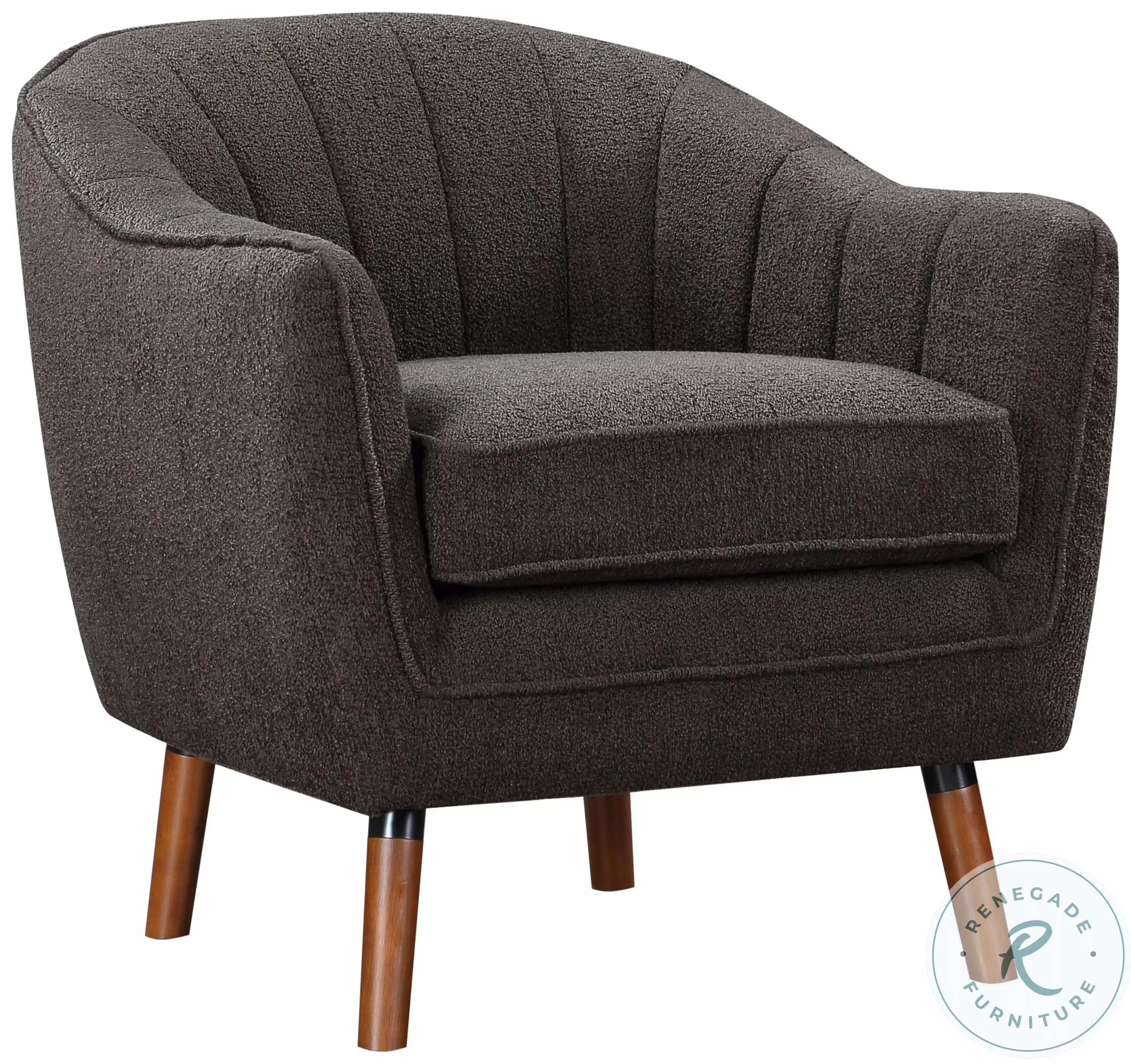Cutler Charcoal Accent Chair From Home Gallery Stores | Home Gallery Stores