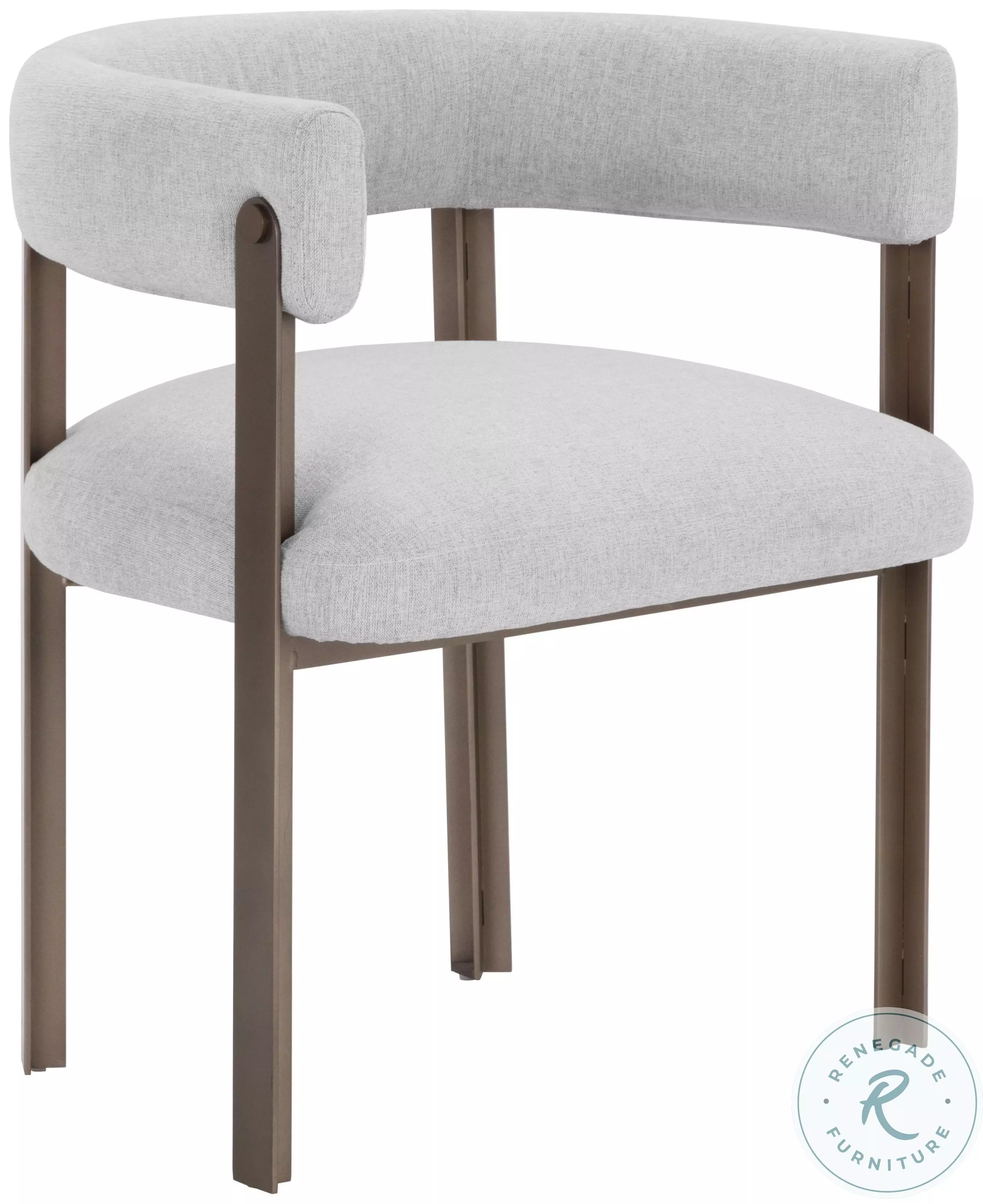 Mae Ernst Silverstone Dining Arm Chair From Sunpan | Coleman Furniture