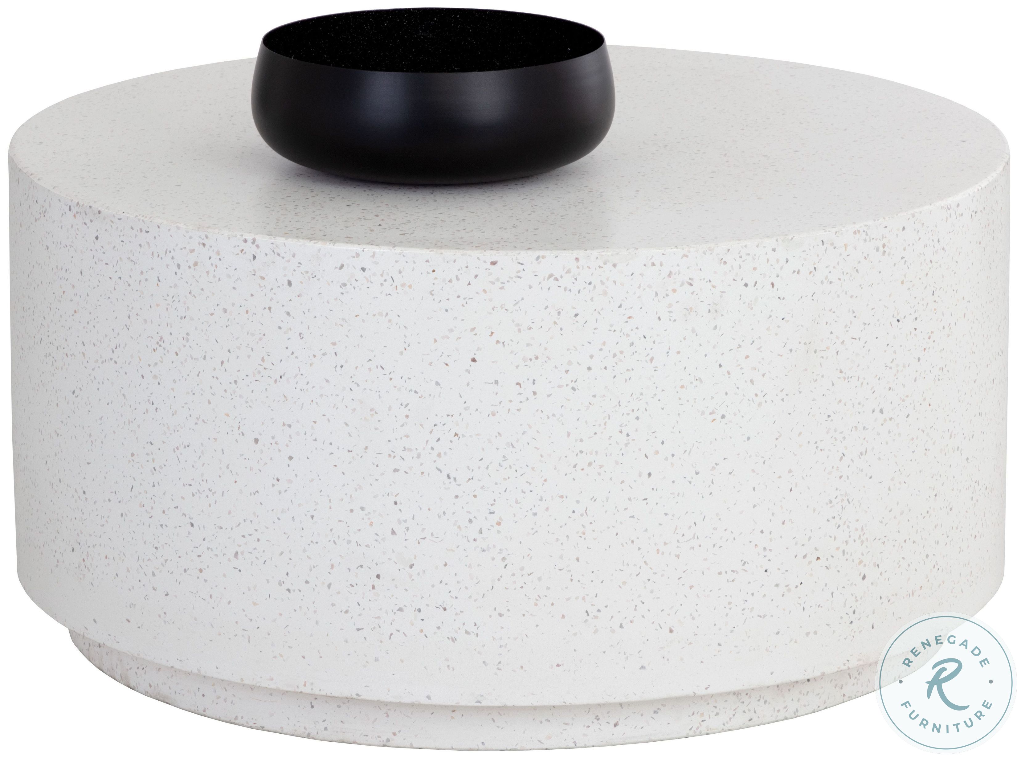 Mixt Rubin Terrazzo Coffee Table From Sunpan | Coleman Furniture