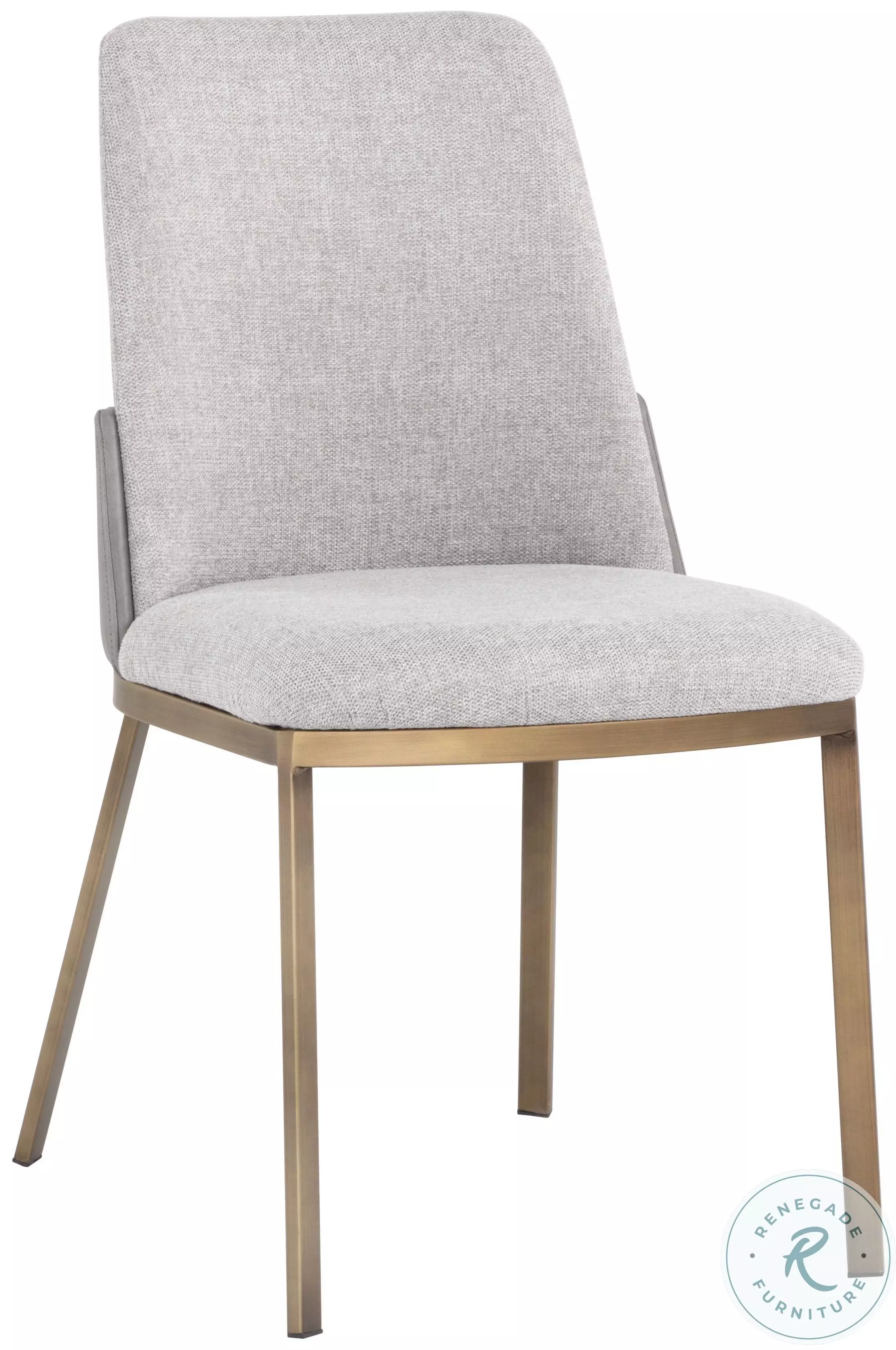 Seraphine Belfast Heather Gray Dining Chair Set of 2 From Artisan's ...