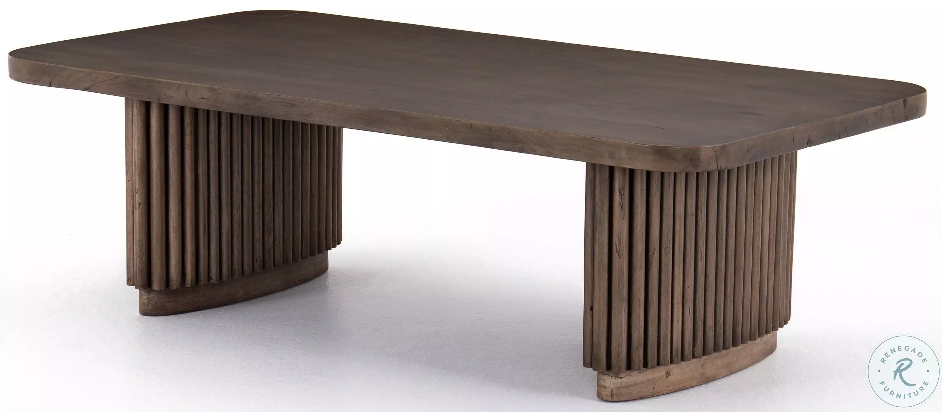 Rutherford Ashen Brown Coffee Table from Four Hands | Coleman Furniture