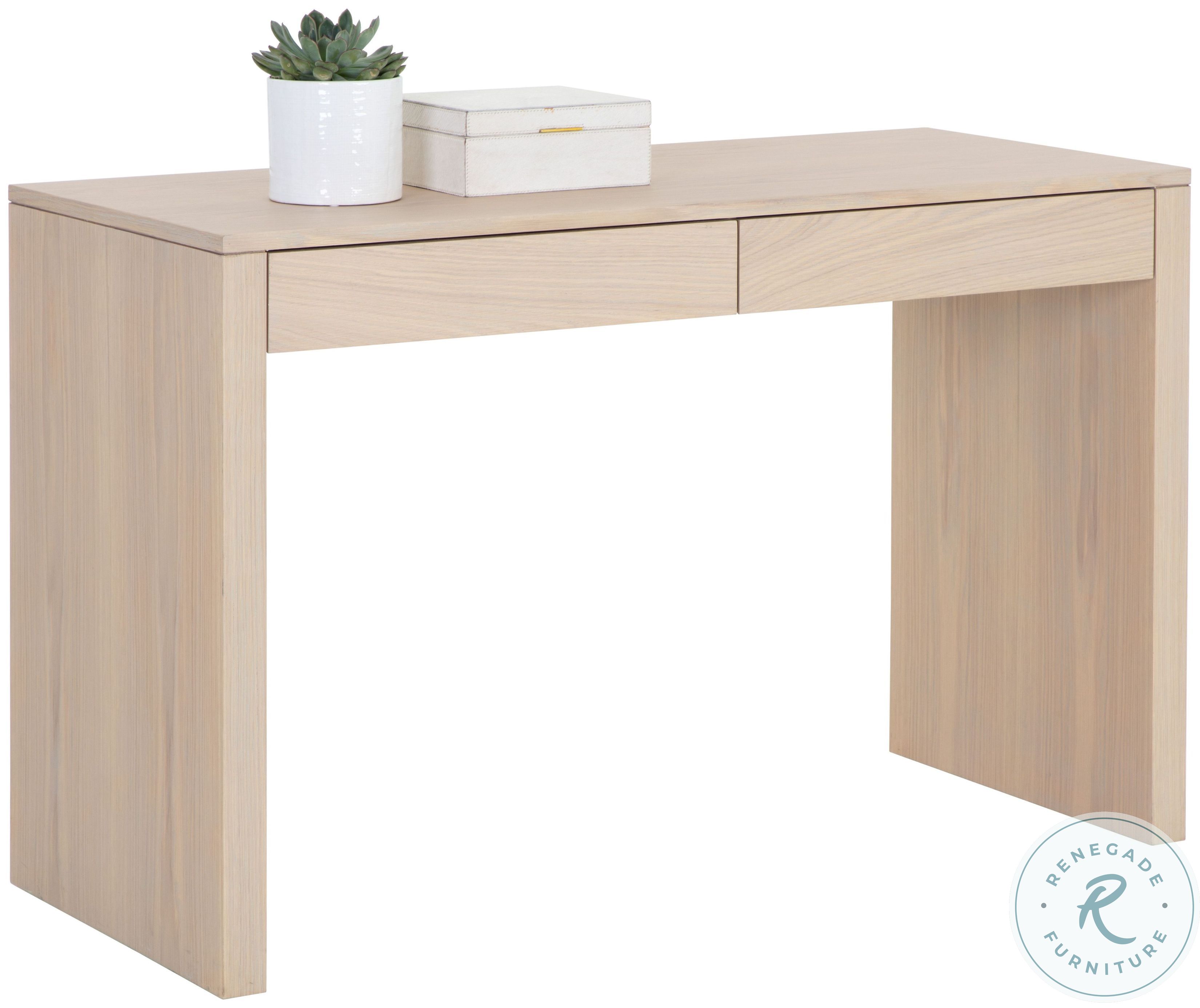 Dutad Light Brown Desk From Home Gallery Stores | Home Gallery Stores