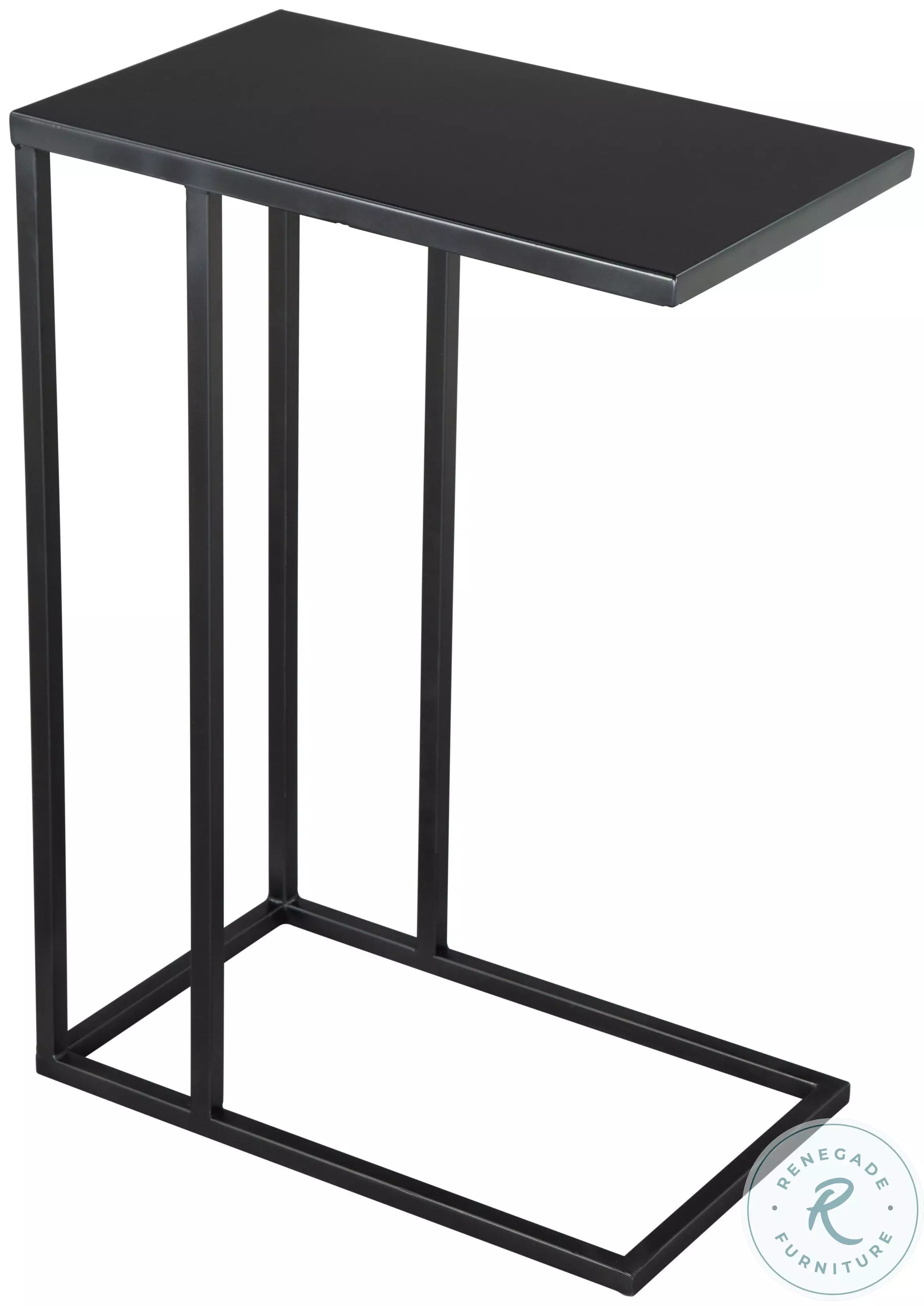 Atom Black Side Table From Home Gallery Stores | Home Gallery Stores