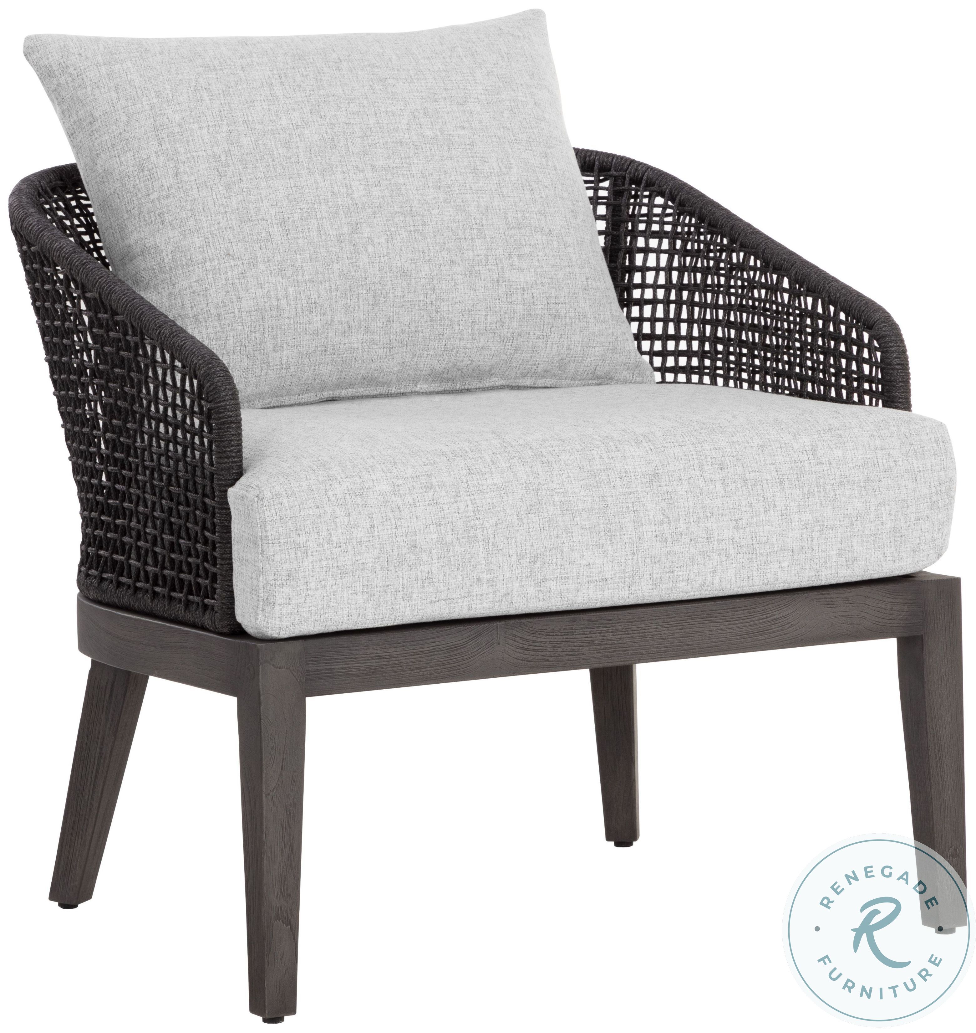 Capri Smoke Gray Outdoor Lounge Chair From Home Gallery Stores | Home ...