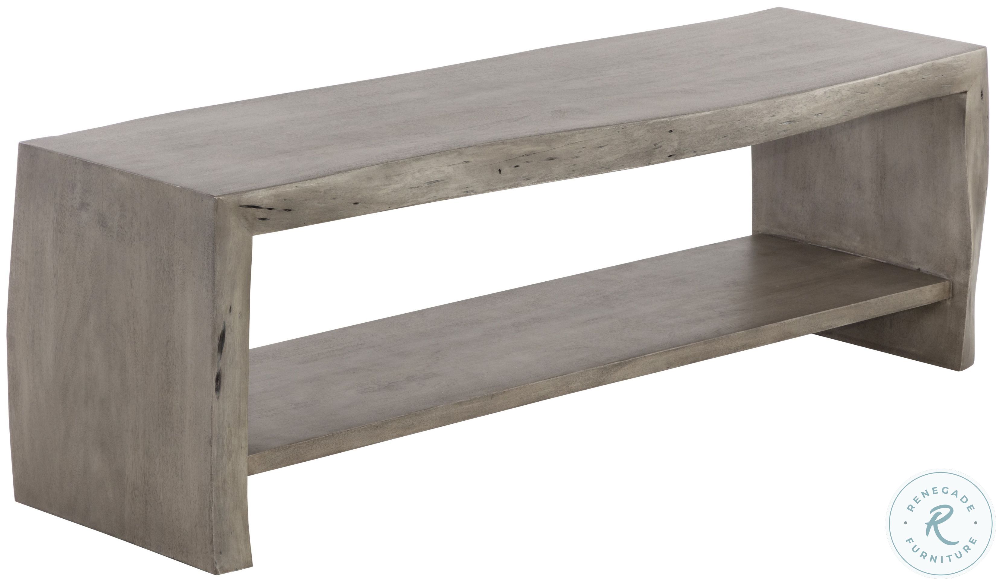 Holt Gray Bench From Home Gallery Stores | Home Gallery Stores