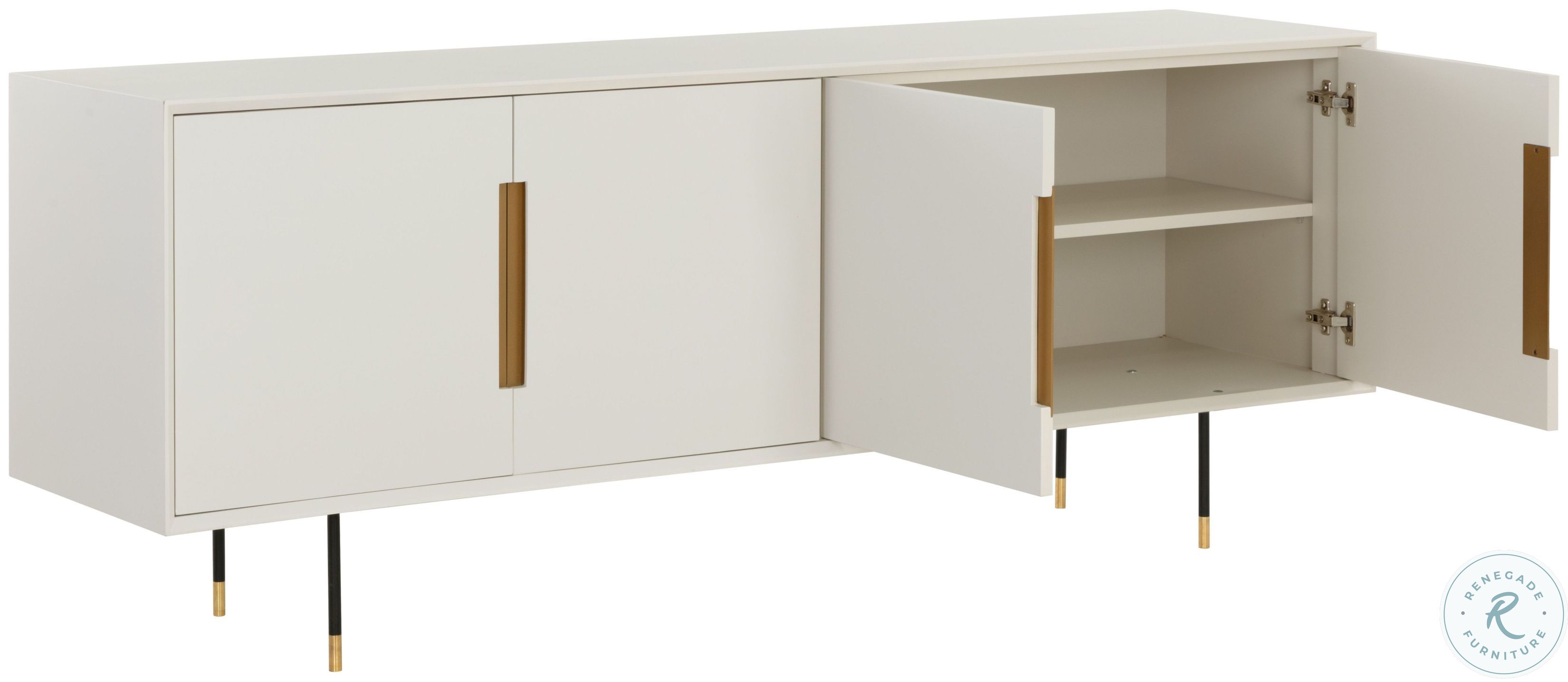 Cream and gold sideboard store