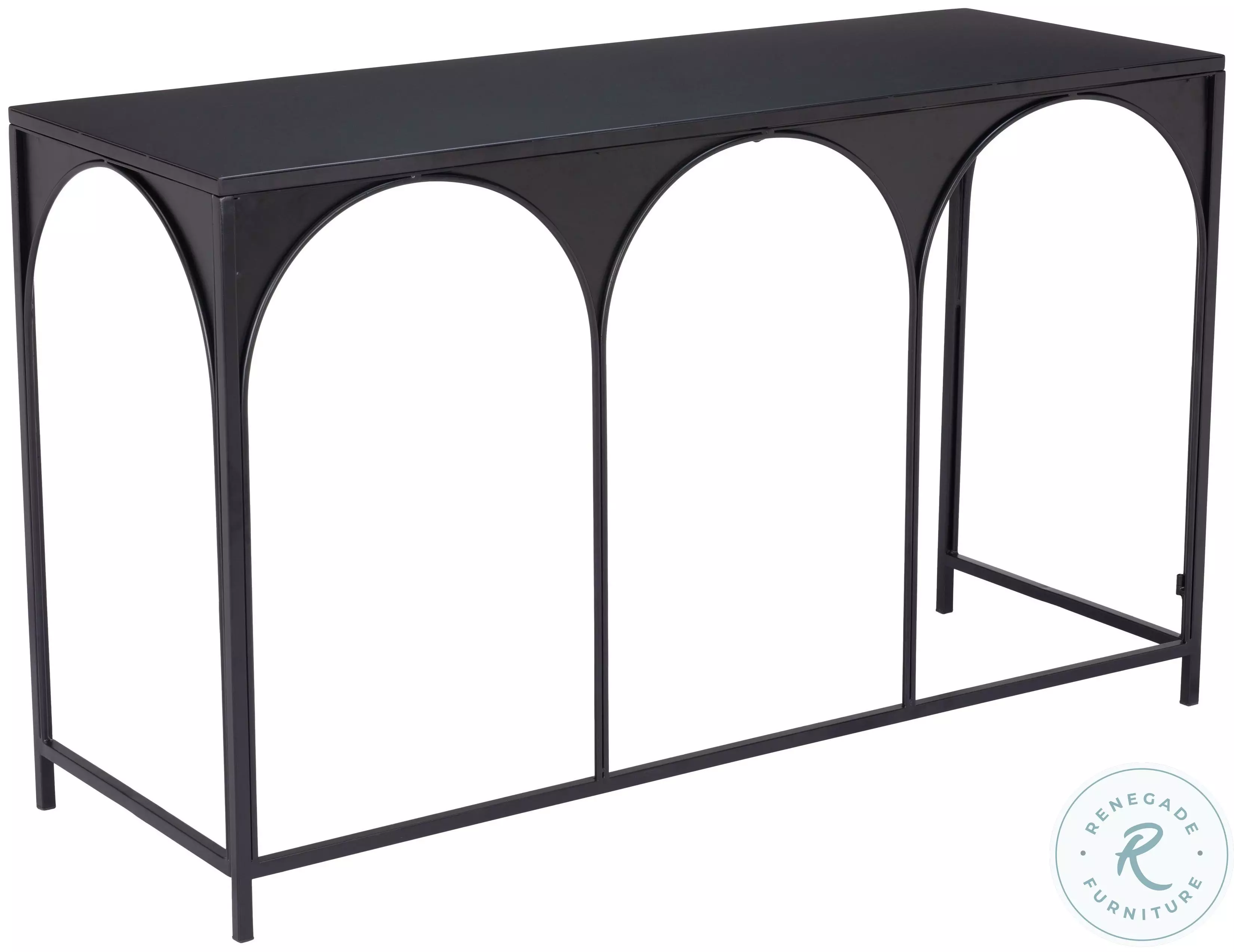 Loriet Black Console Table From Zuo | Coleman Furniture