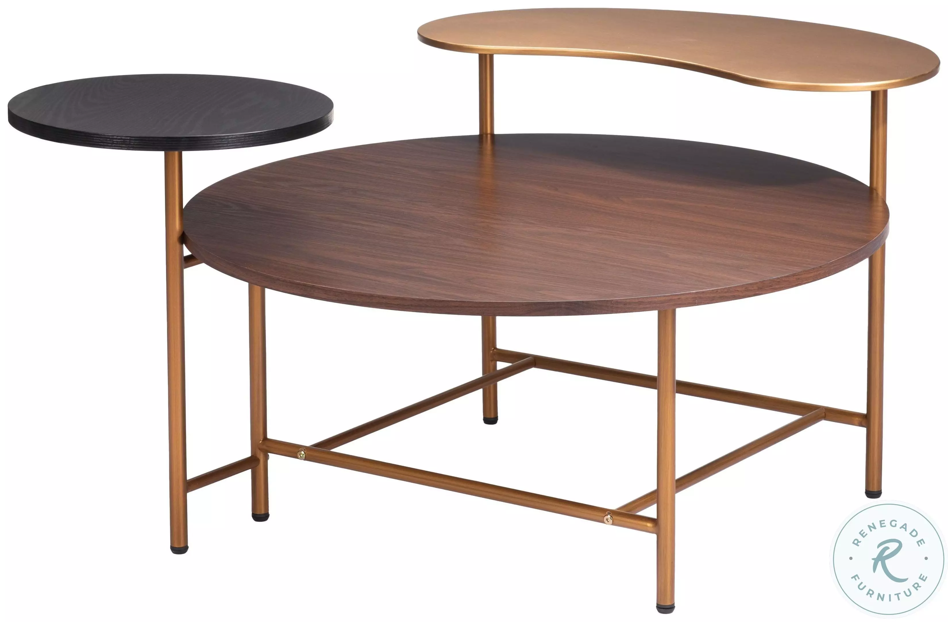 Viken Multicolor Coffee Table From Zuo | Coleman Furniture