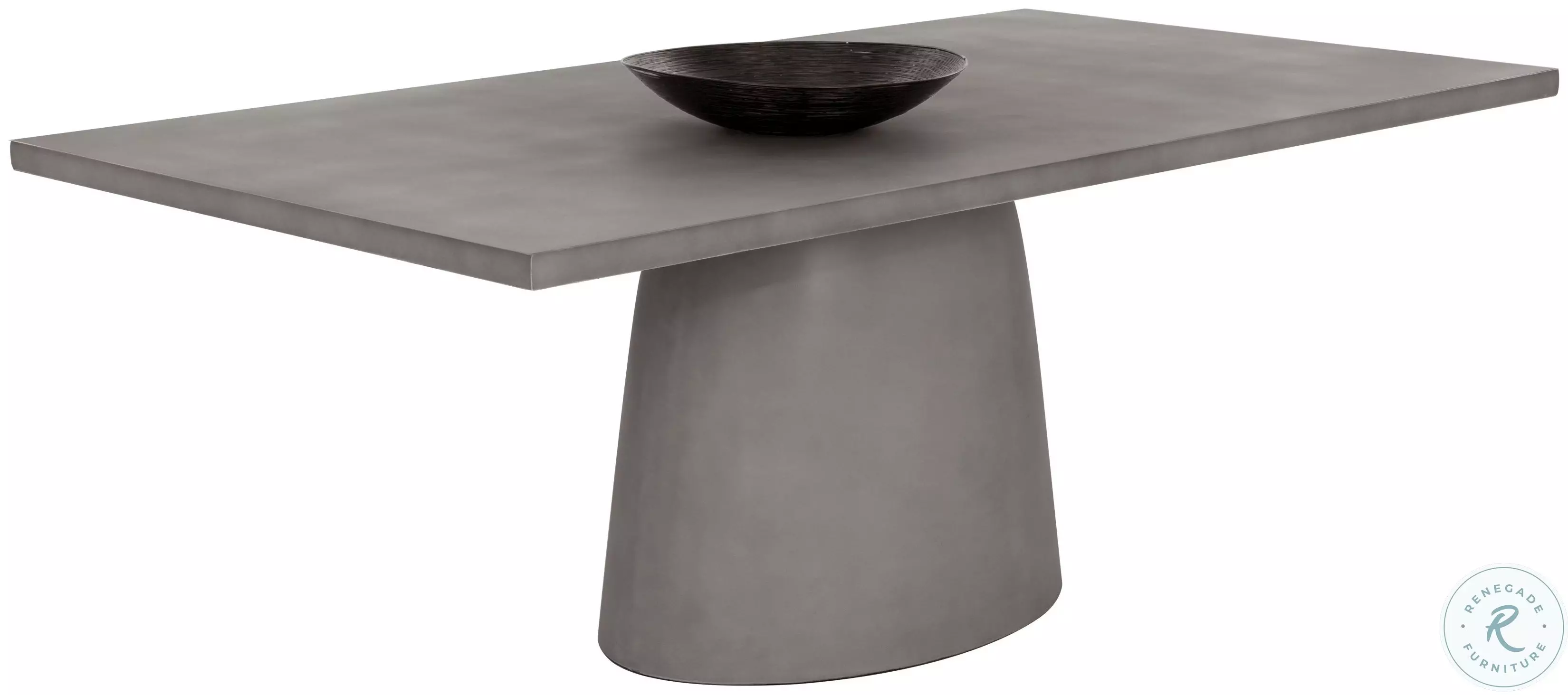 Cavallini Light Gray Dining Table From Sunpan | Coleman Furniture