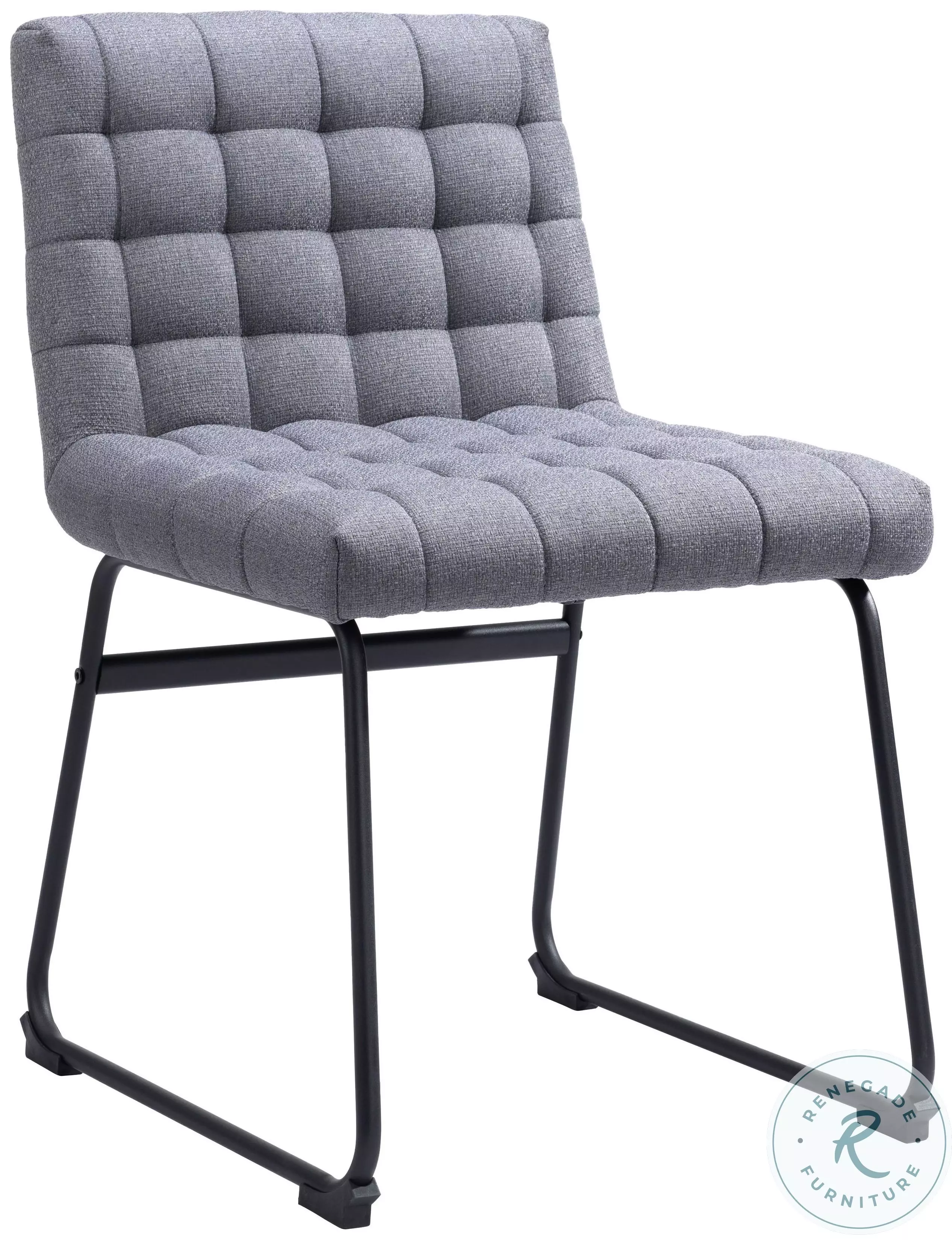 Pago Gray Dining Chair Set Of 2 From Zuo | Coleman Furniture