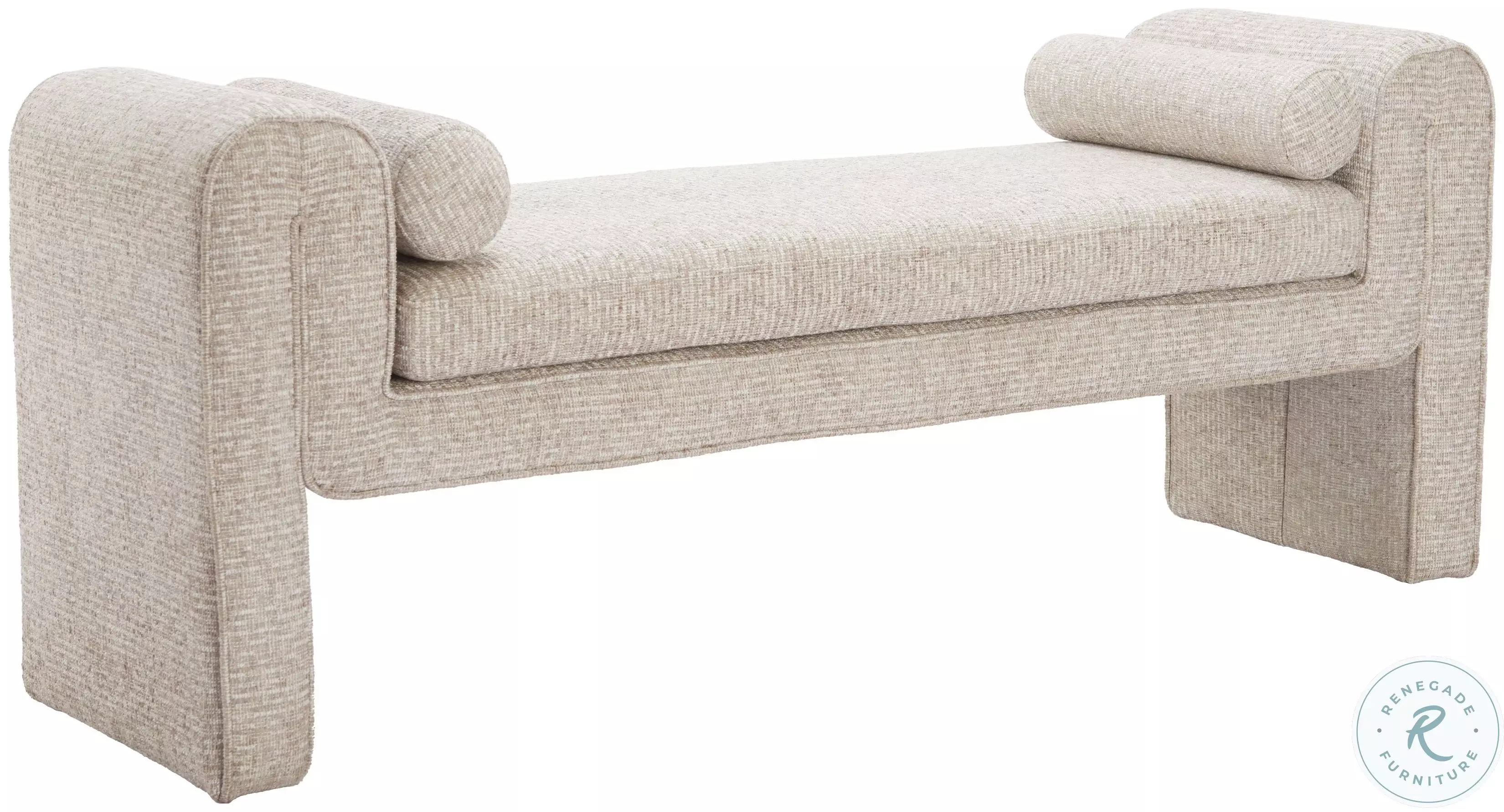 Astar Beige Bench From Zuo | Coleman Furniture