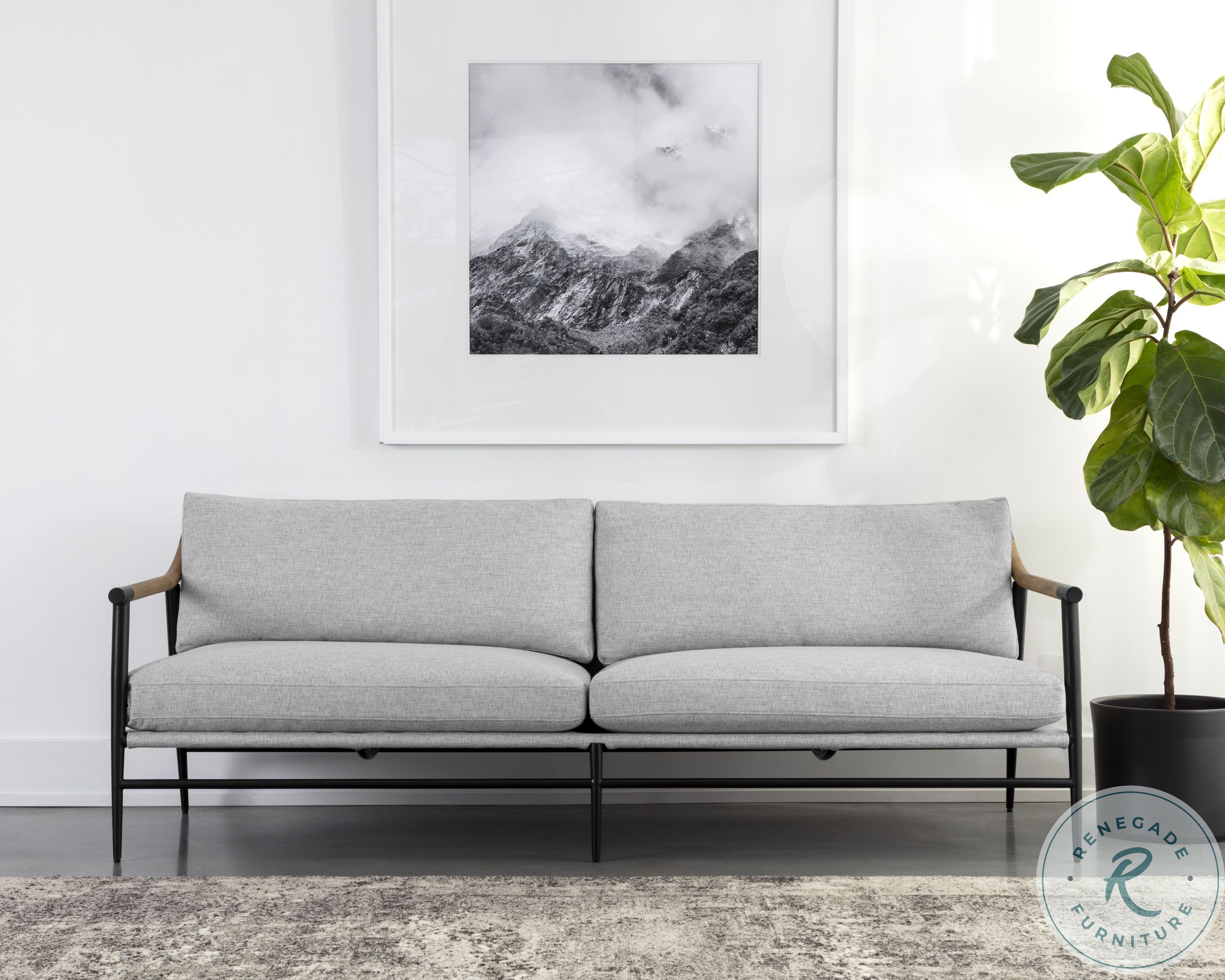 Wren Vault Fog Sofa From Home Gallery Stores | Home Gallery Stores