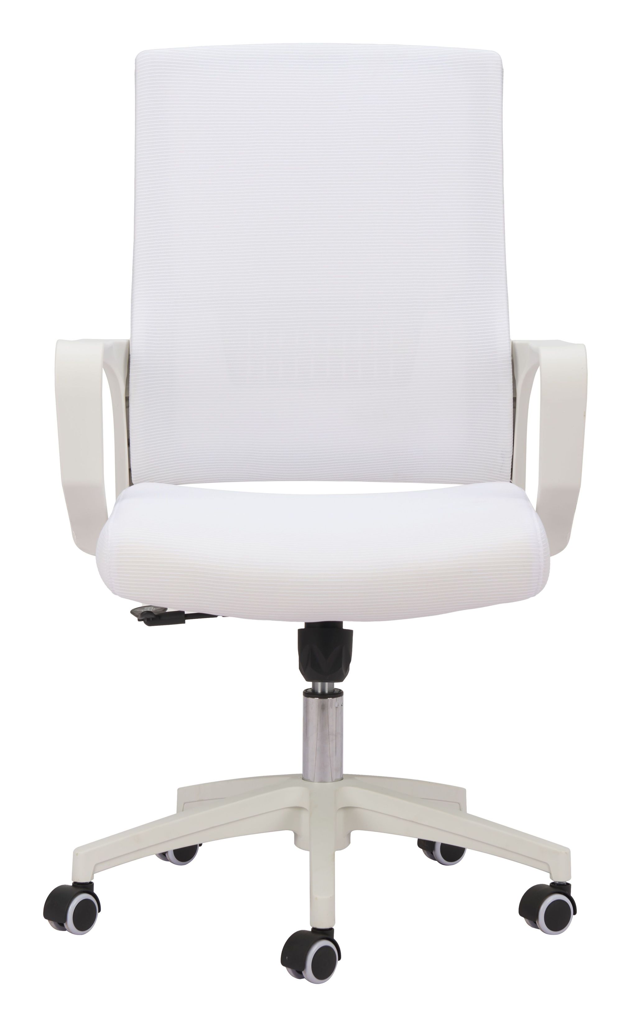 Jett White Low Back Office Chair From Zuo Home | Coleman Furniture
