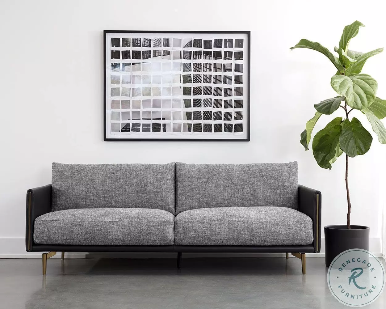 Bexley Nash Zebra Sofa From Artisan's Nook | Coleman Furniture