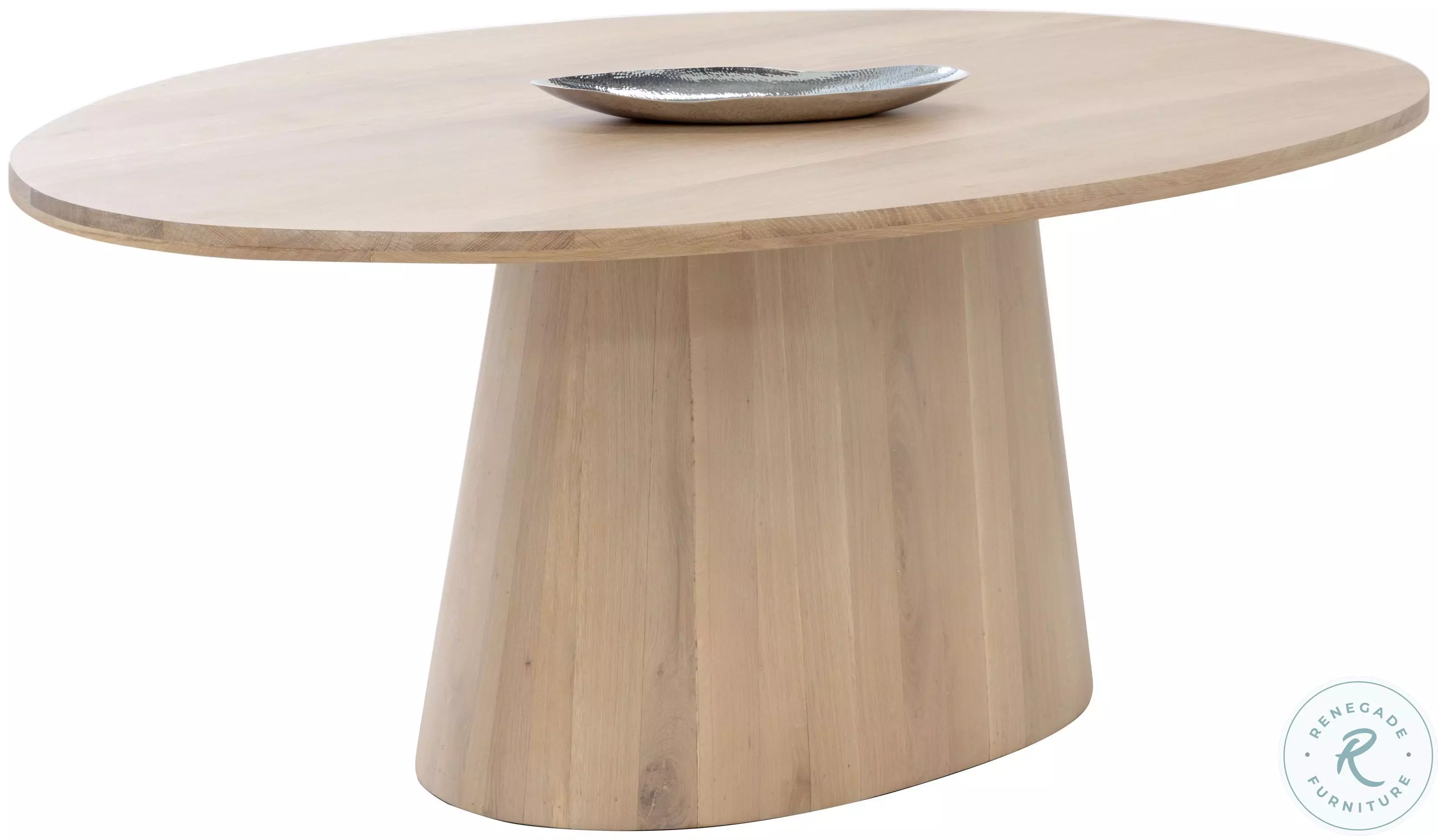 Elina Light Wash Oval Dining Table From Home Gallery Stores | Home ...