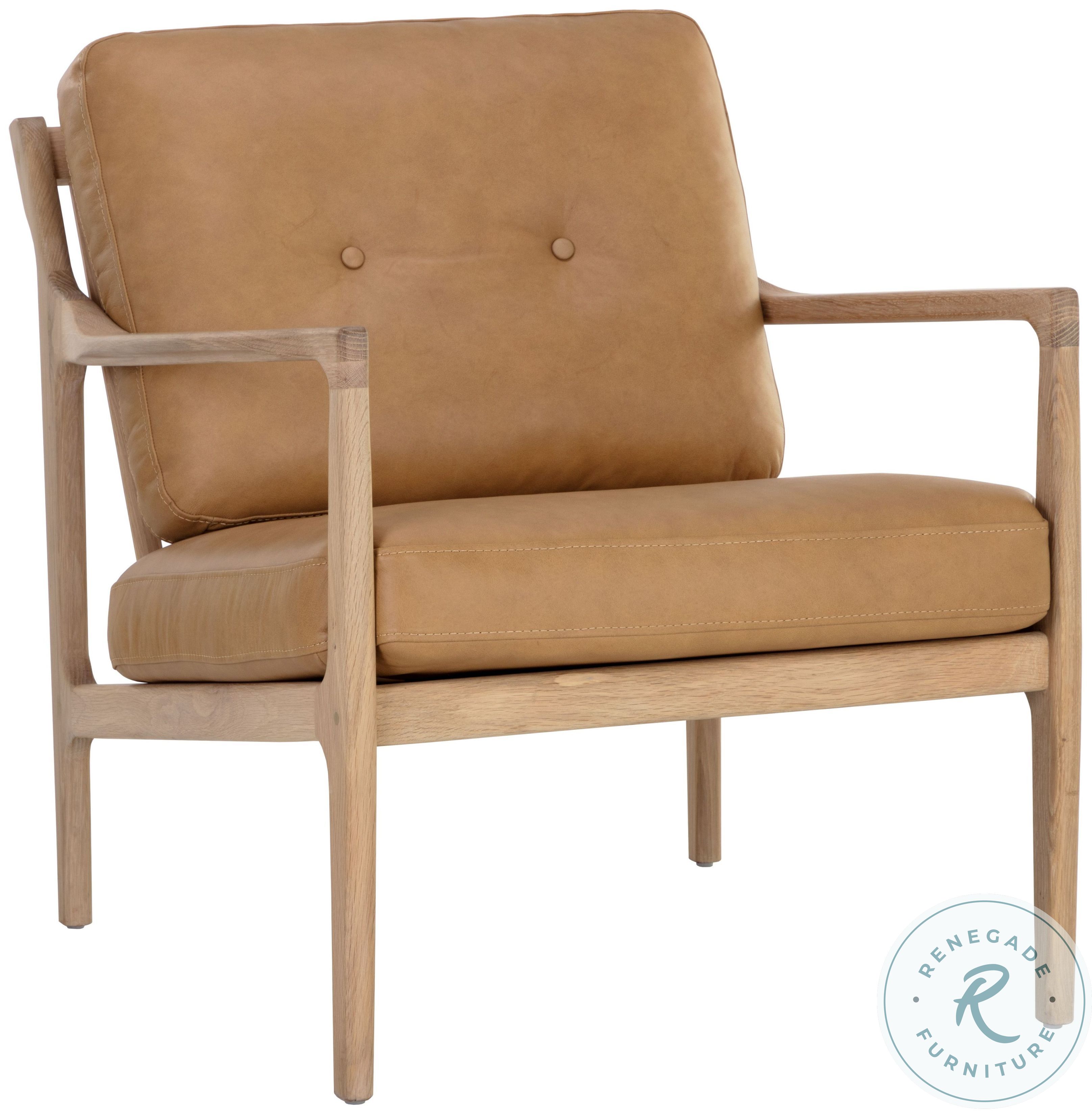 Brightwood Mojave Tan Lounge Chair From Artisan's Nook | Coleman Furniture