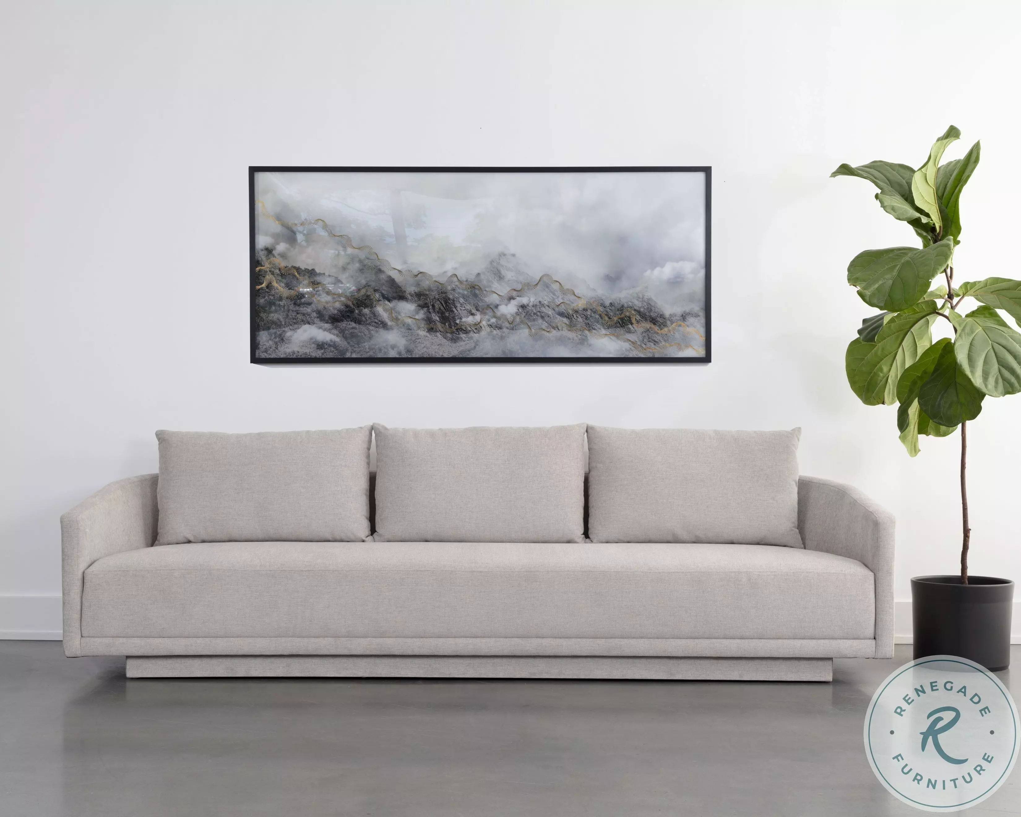 Waverly Ernst Sandstone Sofa From Artisan's Nook | Coleman Furniture