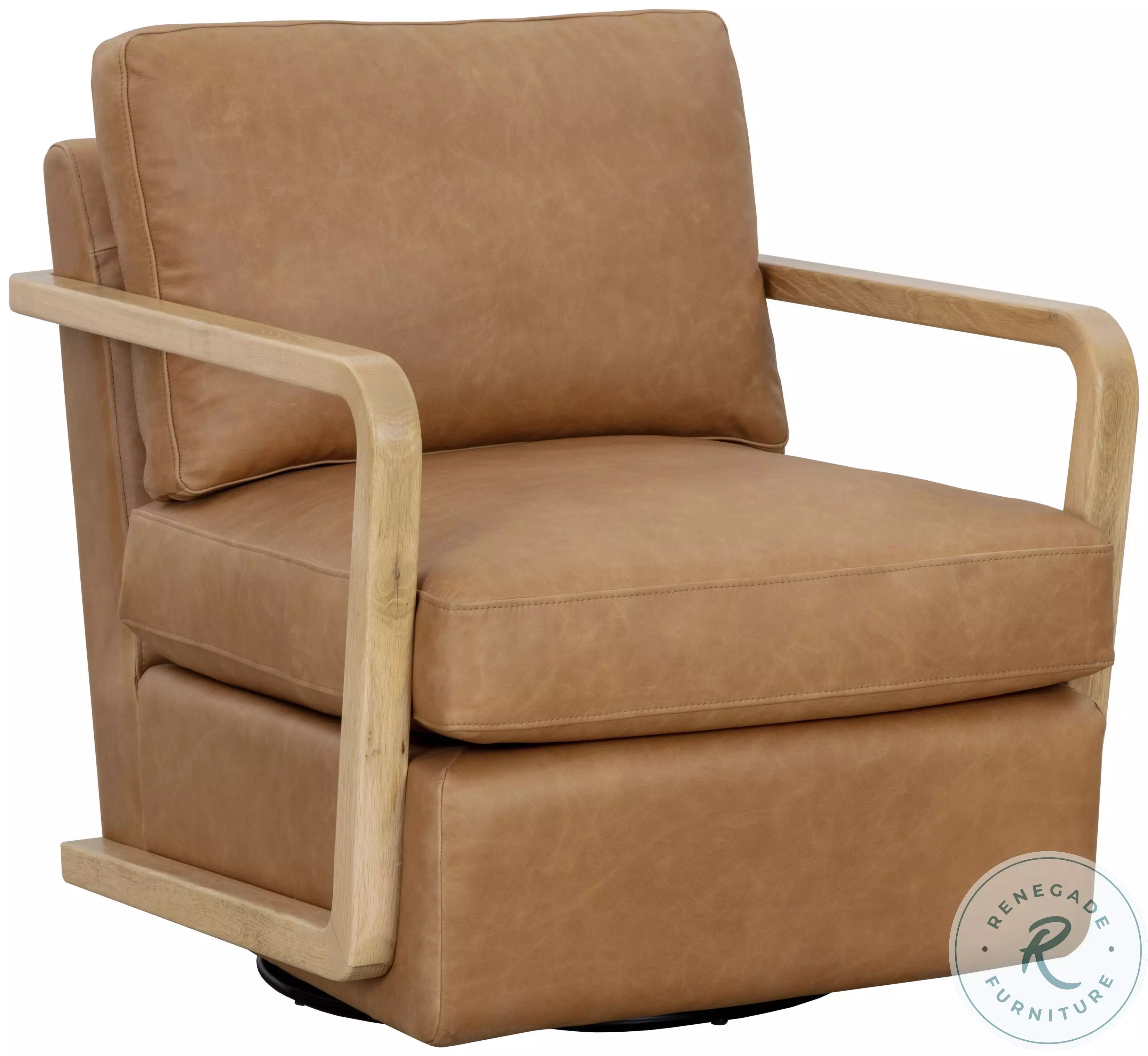 Loxley Ludlow Sesame Swivel Lounge Chair From Artisan's Nook | Coleman ...