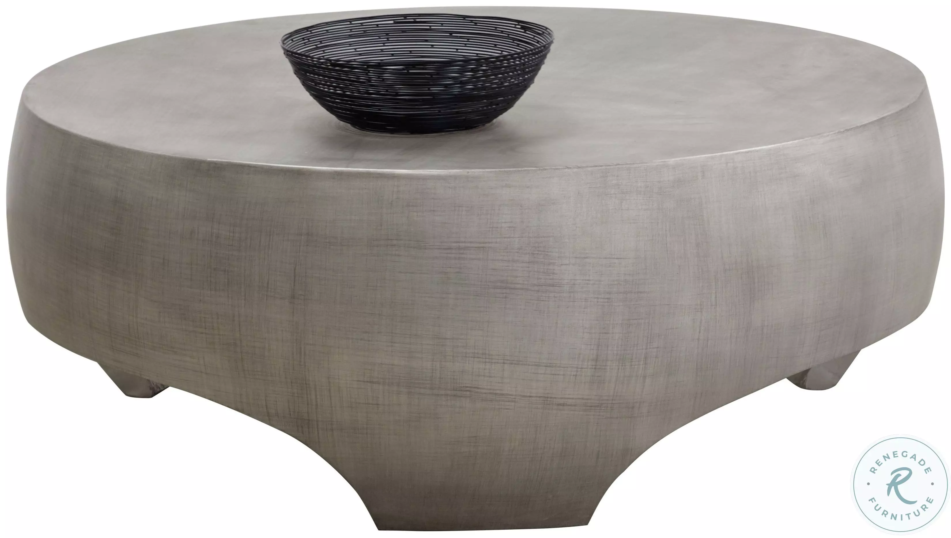 Ferrand Light Pewter Coffee Table From Artisan's Nook | Coleman Furniture
