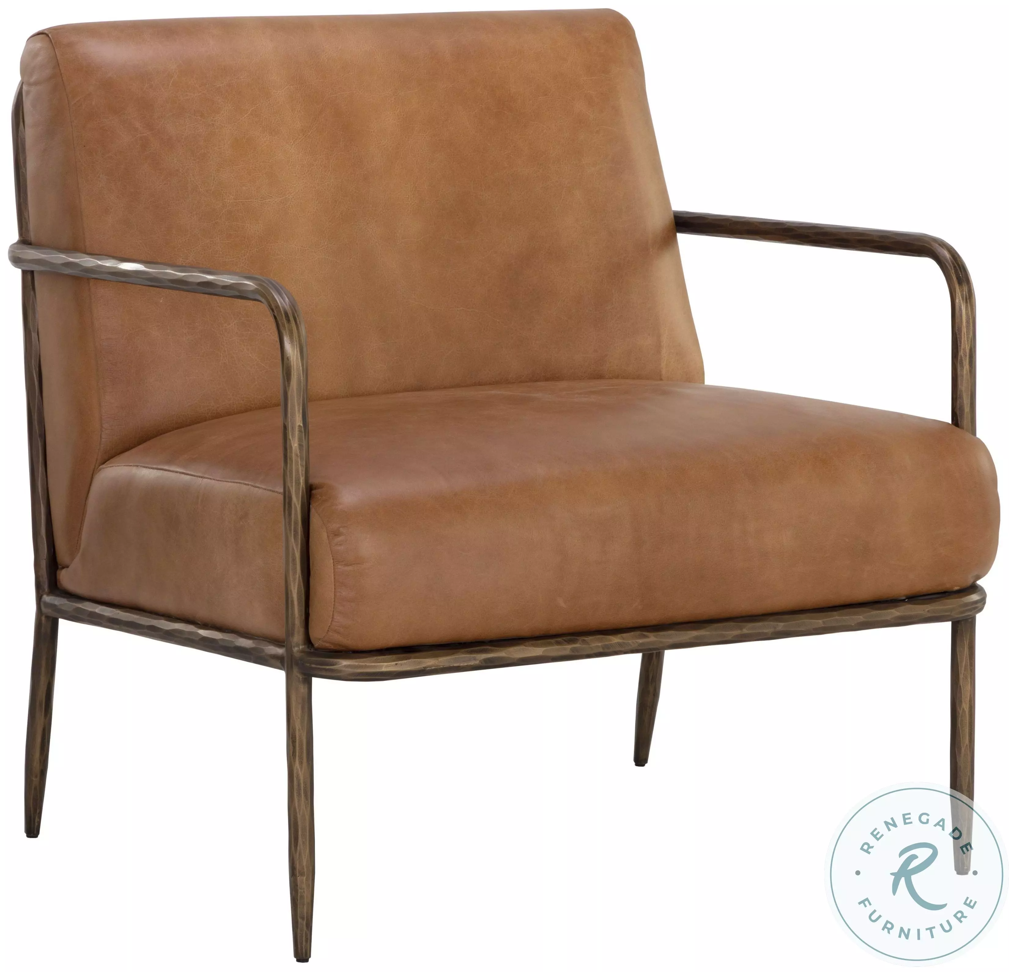 Corvin Tan Lounge Chair From Artisan's Nook | Coleman Furniture